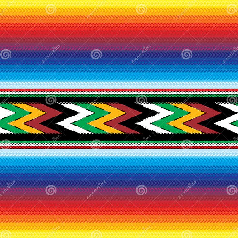 Seamless mexican pattern stock vector. Illustration of creative - 7085049