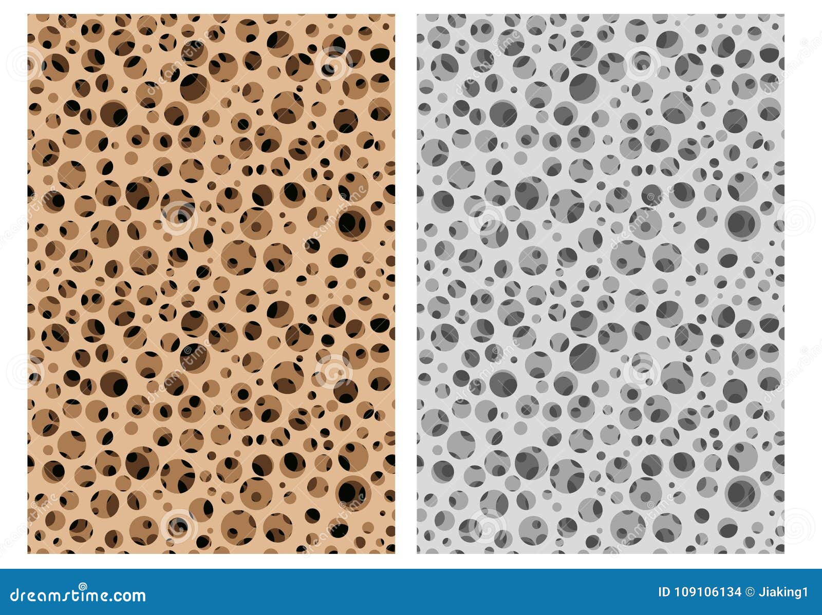 Seamless Micro Bone Structure in Vector Design Stock Vector ...