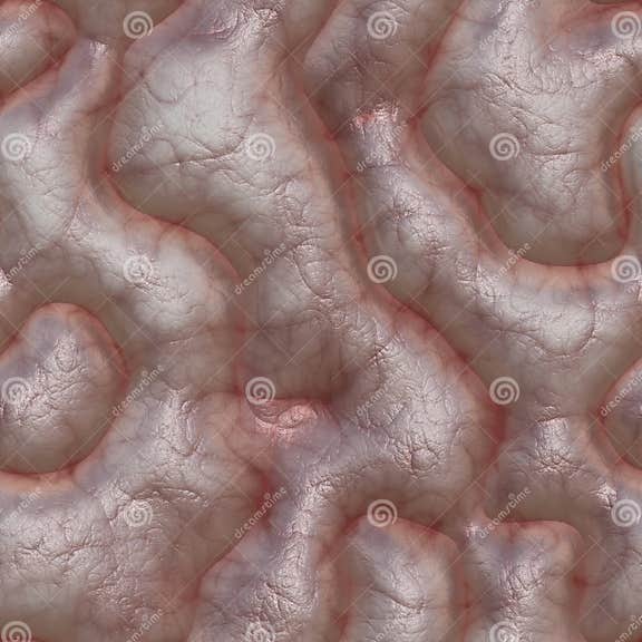 Seamless Microscope Brain Pattern Stock Illustration - Illustration of ...