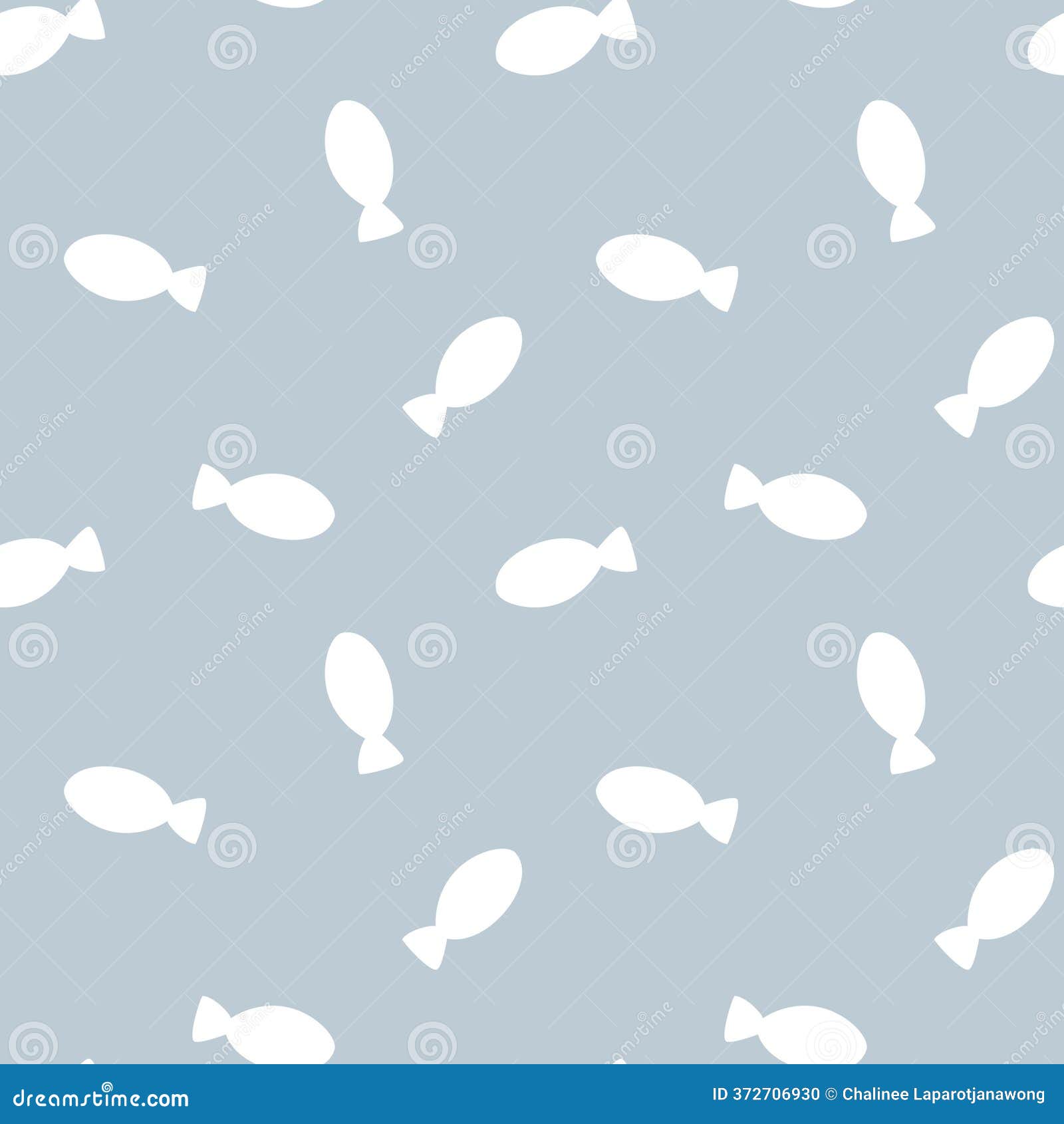 Minimal Fish Logo Template On White Background. Fish Icon. Royalty-Free ...