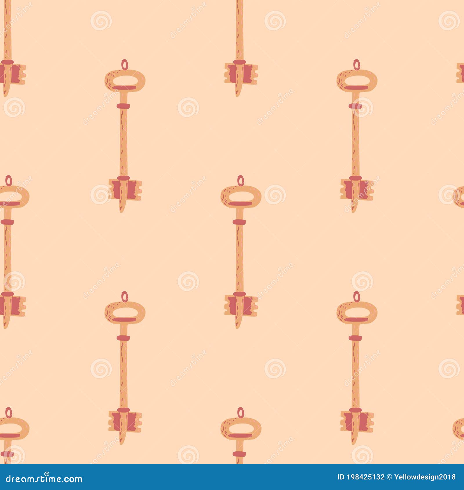 Seamless Minimalistic Privacy Pattern with Old Security Keys Door ...