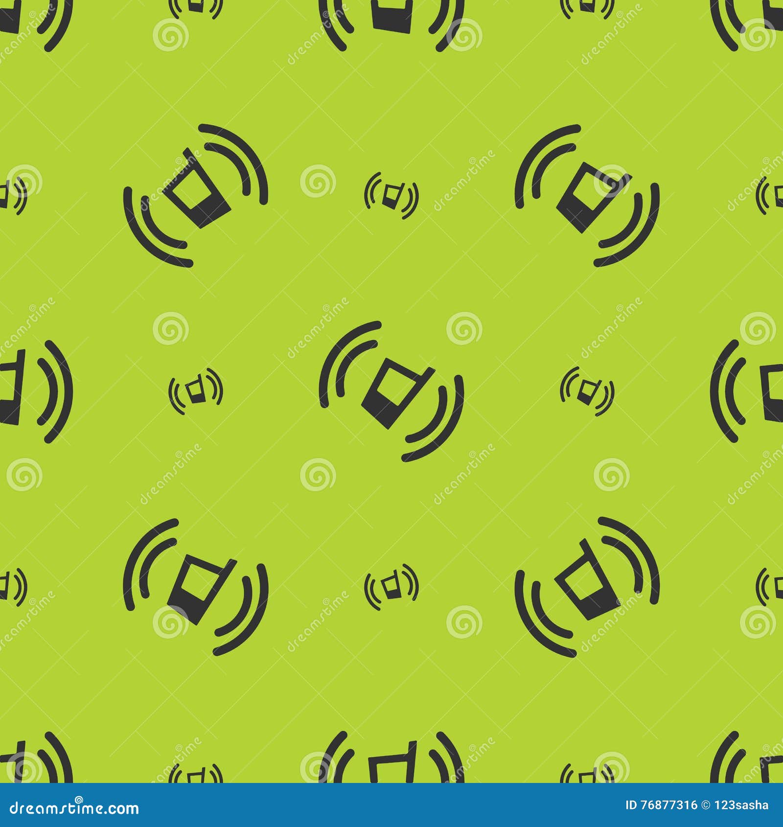 Seamless Mobile Phones Pattern Stock Vector - Illustration of color ...
