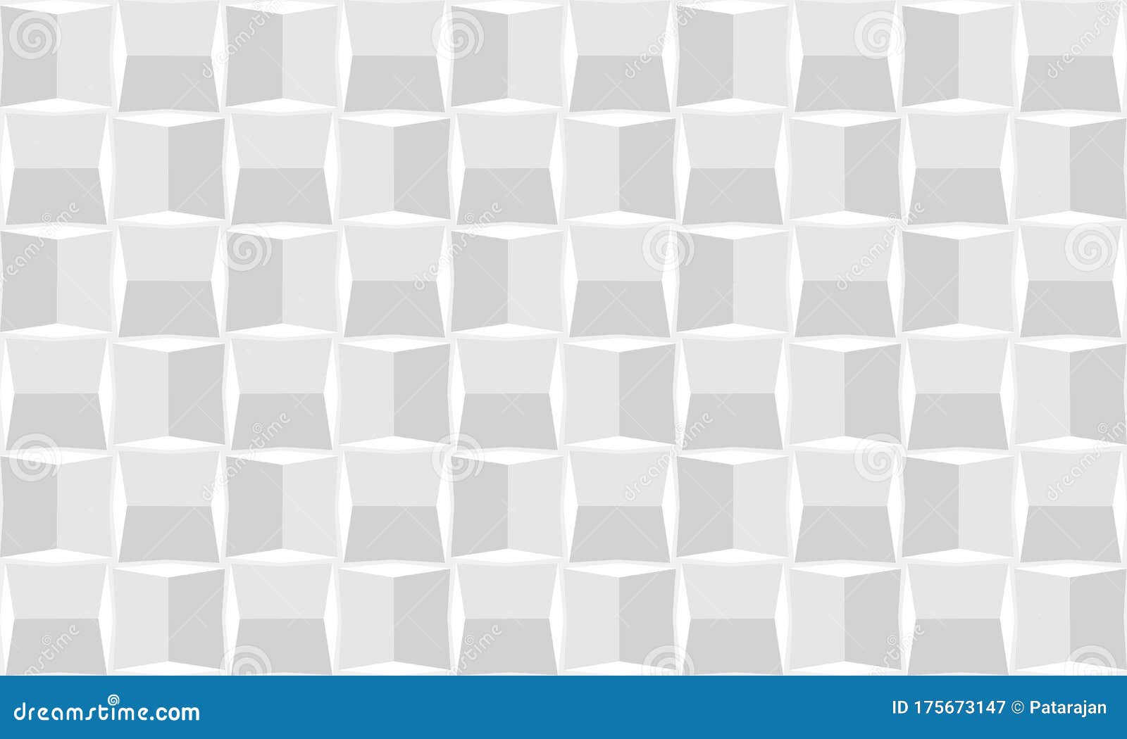 3d Rendering. Seamless Modern Light Gray Square Grid Pattern Wall ...