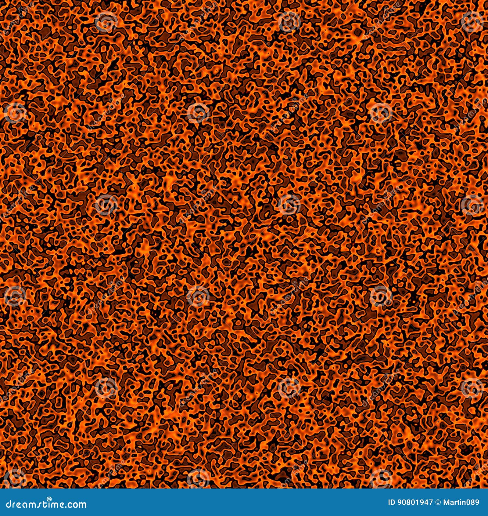 Seamless Modern Orange Pattern Stock Illustration - Illustration of ...