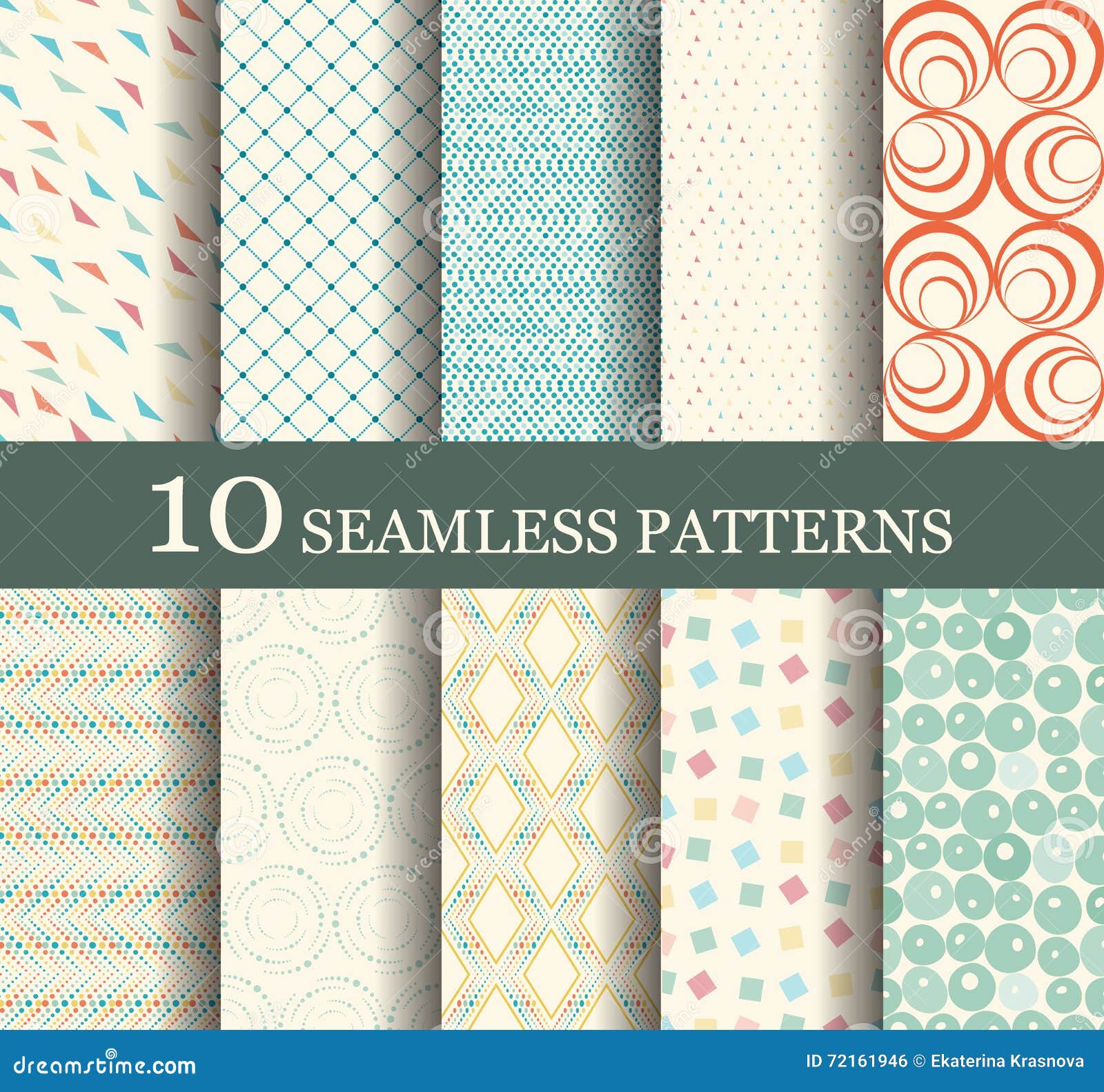 Seamless modern patterns stock vector. Illustration of lattice - 72161946