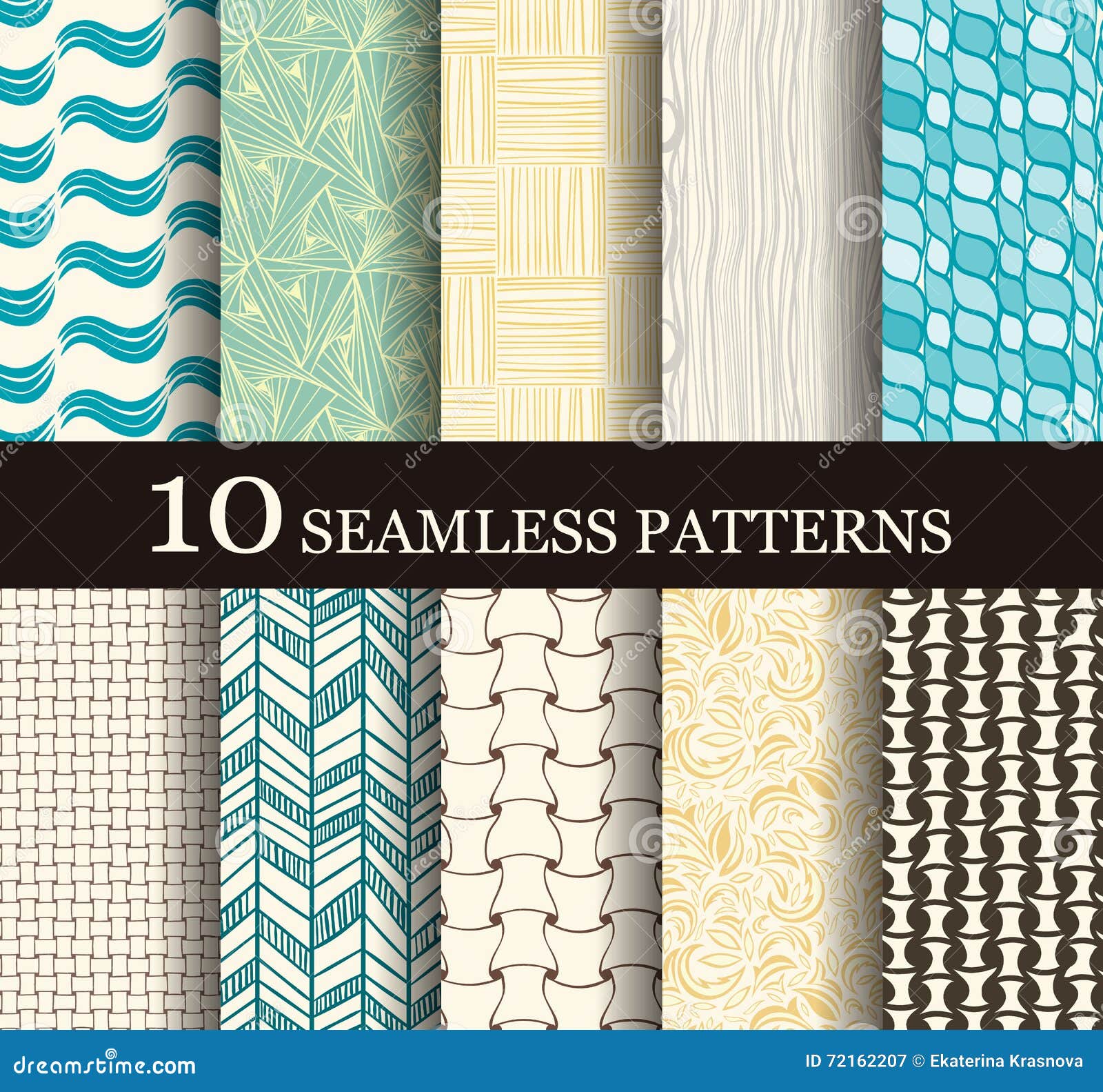 Seamless modern patterns stock vector. Illustration of lattice - 72162207