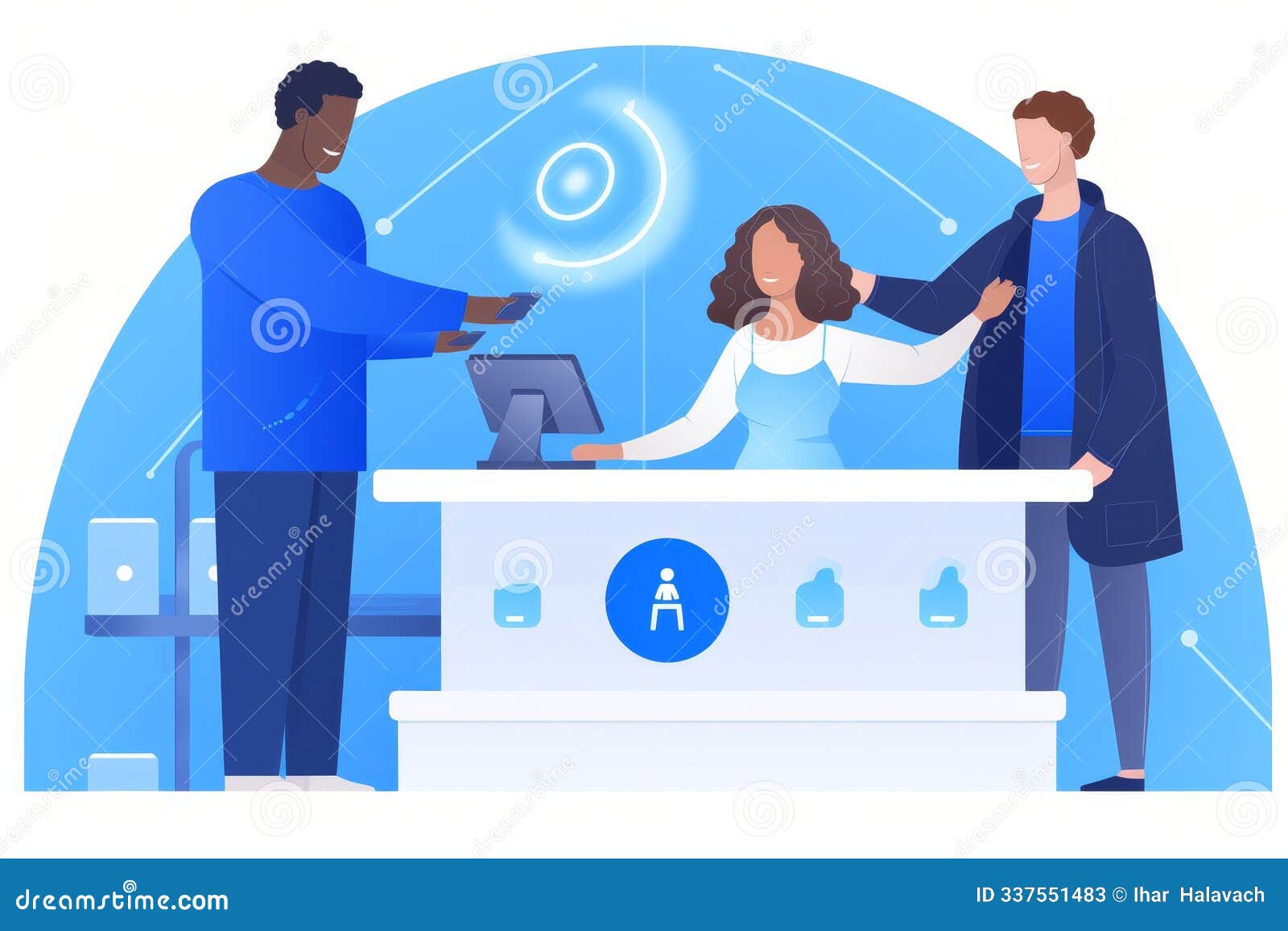 A Seamless Modern Payment Experience Customer Using Contactless ...