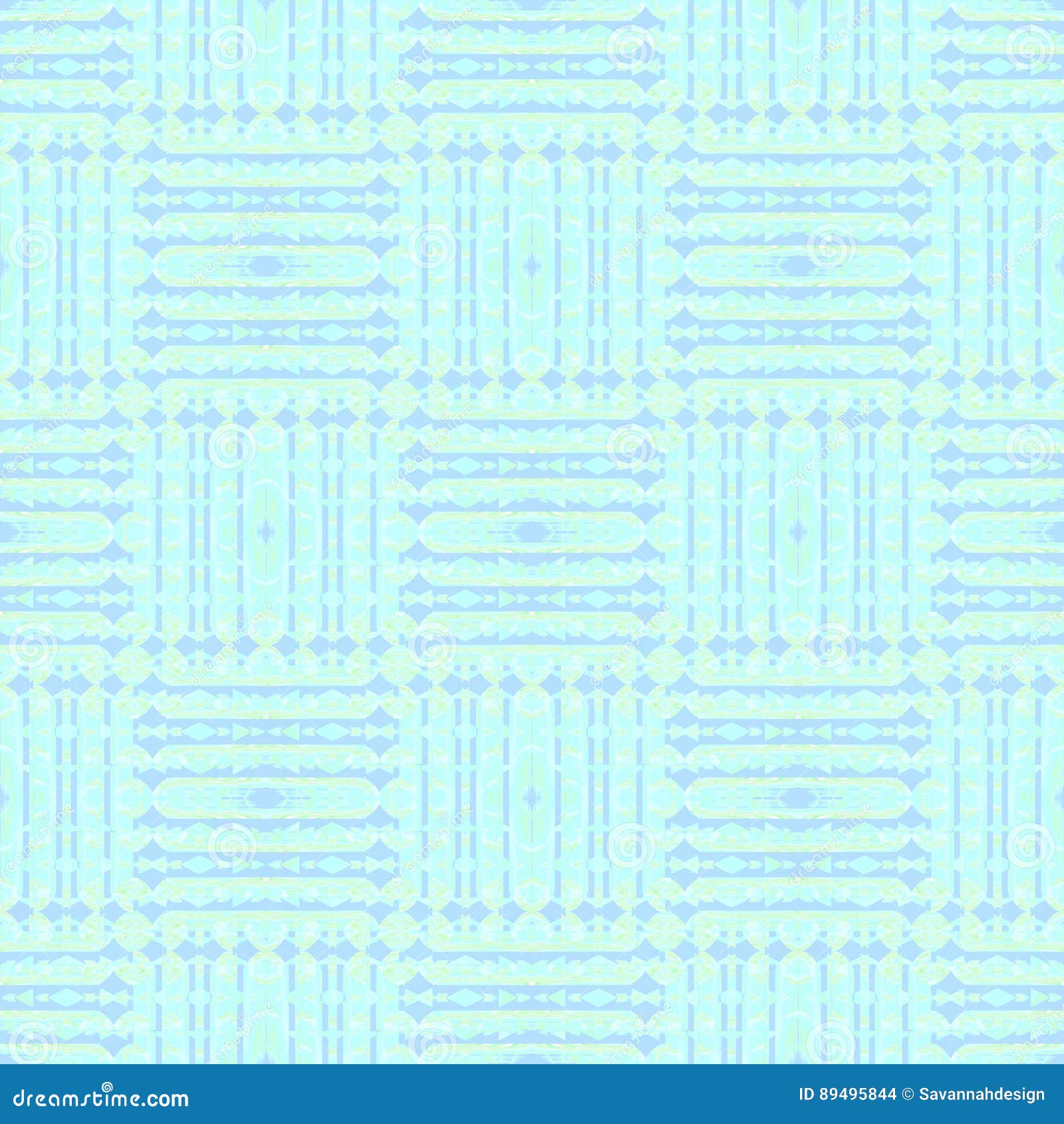 Seamless Modern Stripes Pattern Pastel Blue Checkered Stock ...