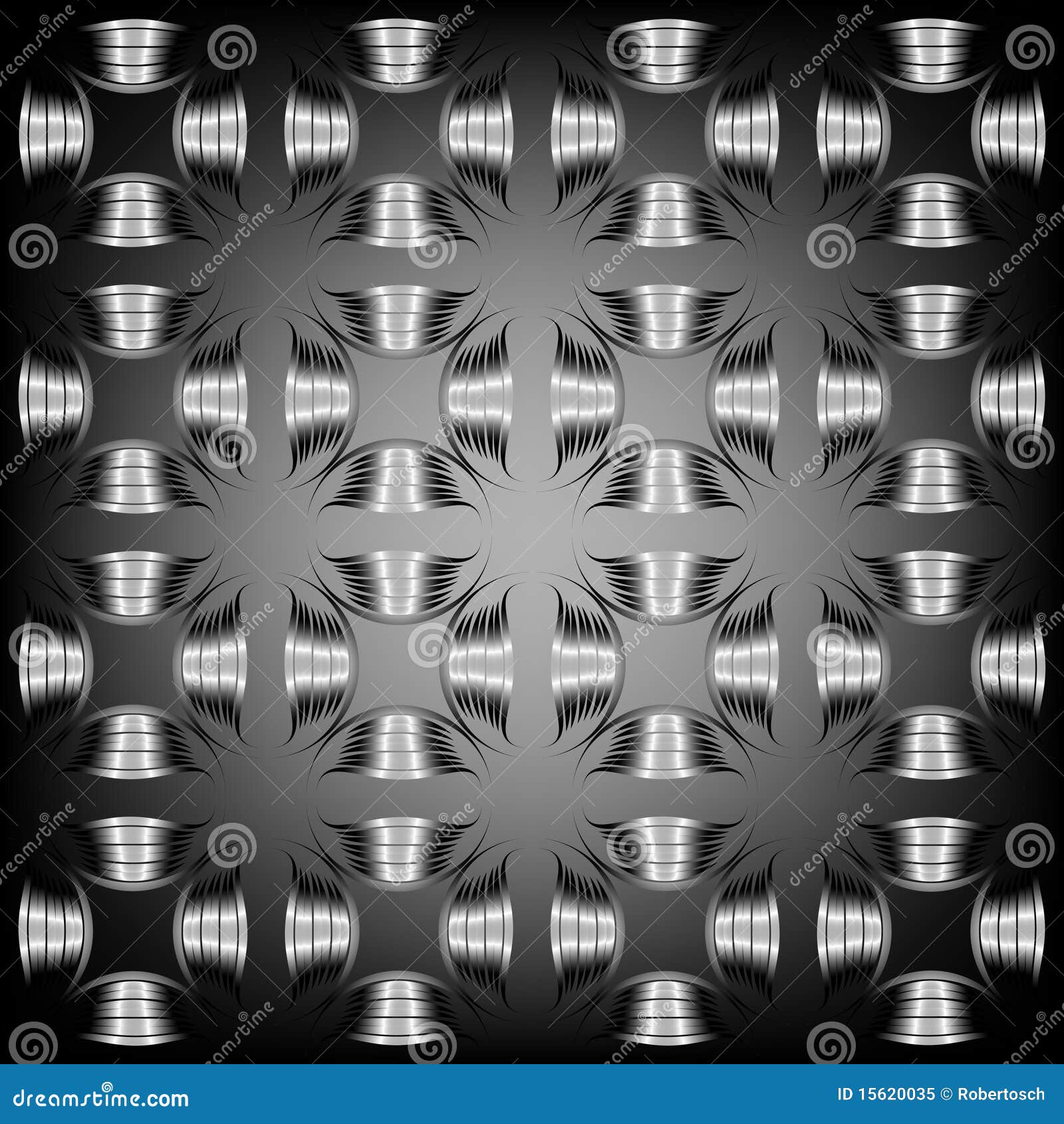 Seamless Monochromatic Texture Stock Vector - Illustration of periodic ...