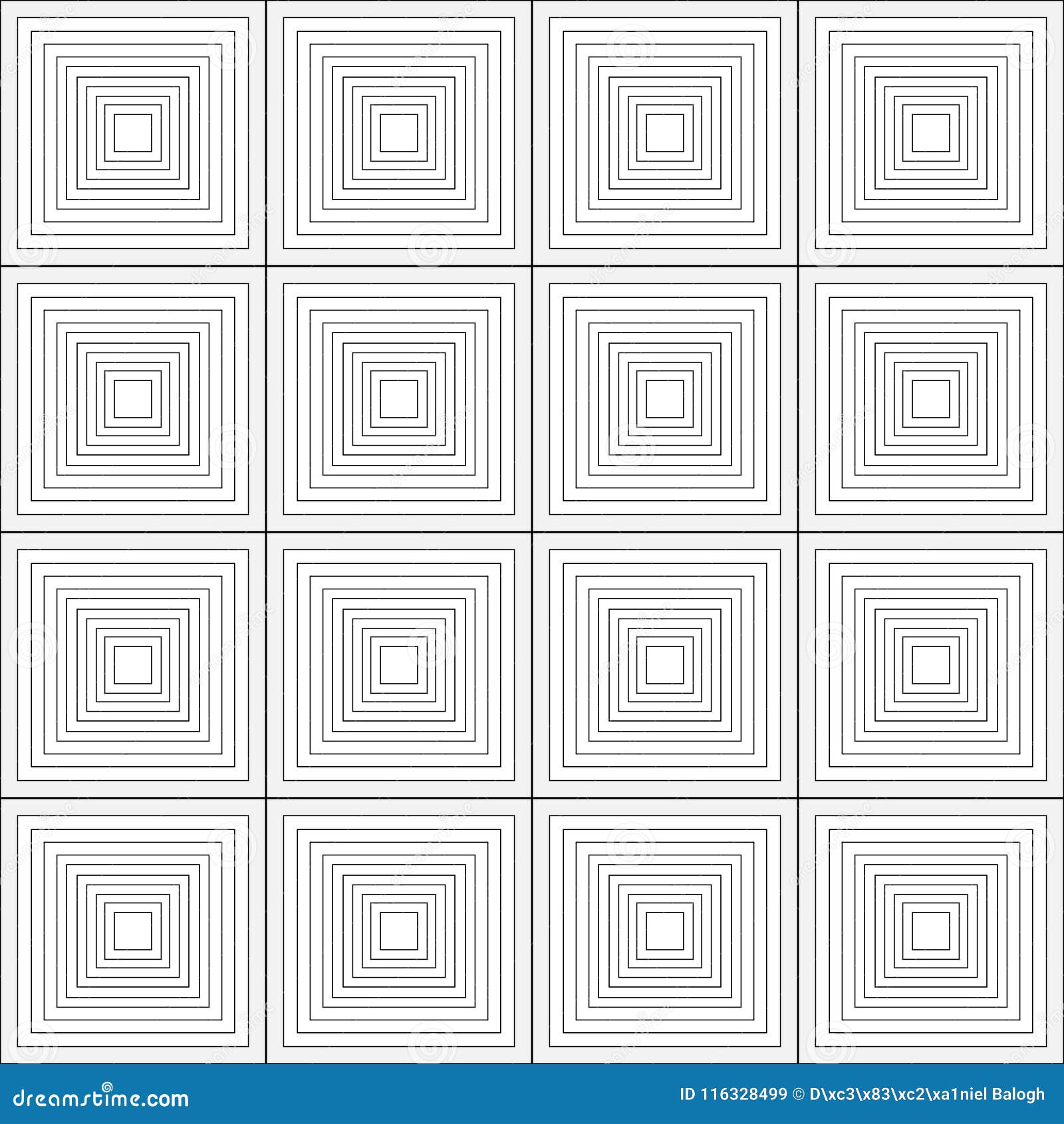 Seamless Monochrome Abstract Square Pattern Background Vector Stock ... Seamless Monochrome Abstract Square Pattern Background Vector Stock ...