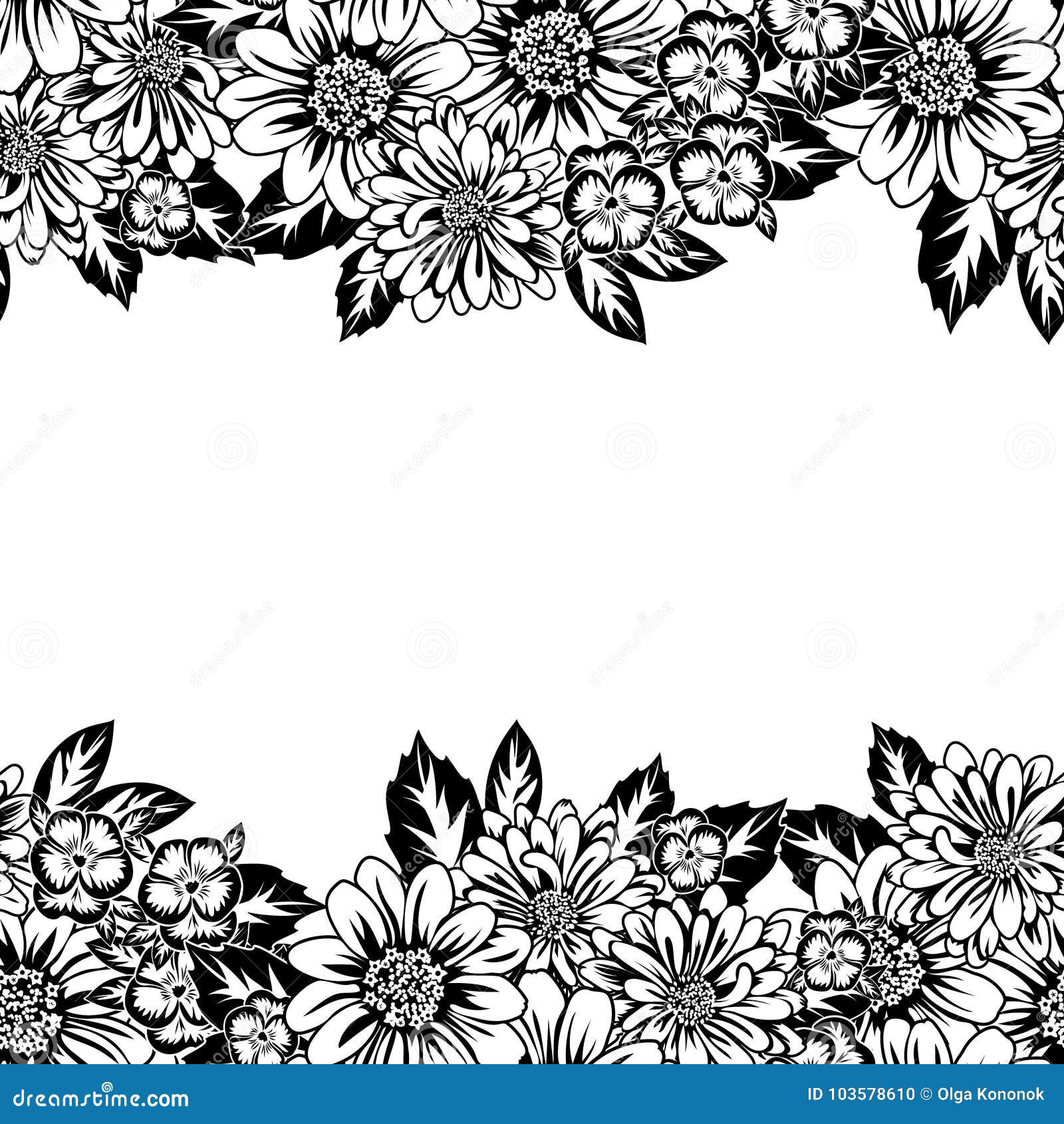 Seamless Monochrome Pattern Stock Vector - Illustration of anniversary ... Seamless Monochrome Pattern Stock Vector - Illustration of anniversary ...