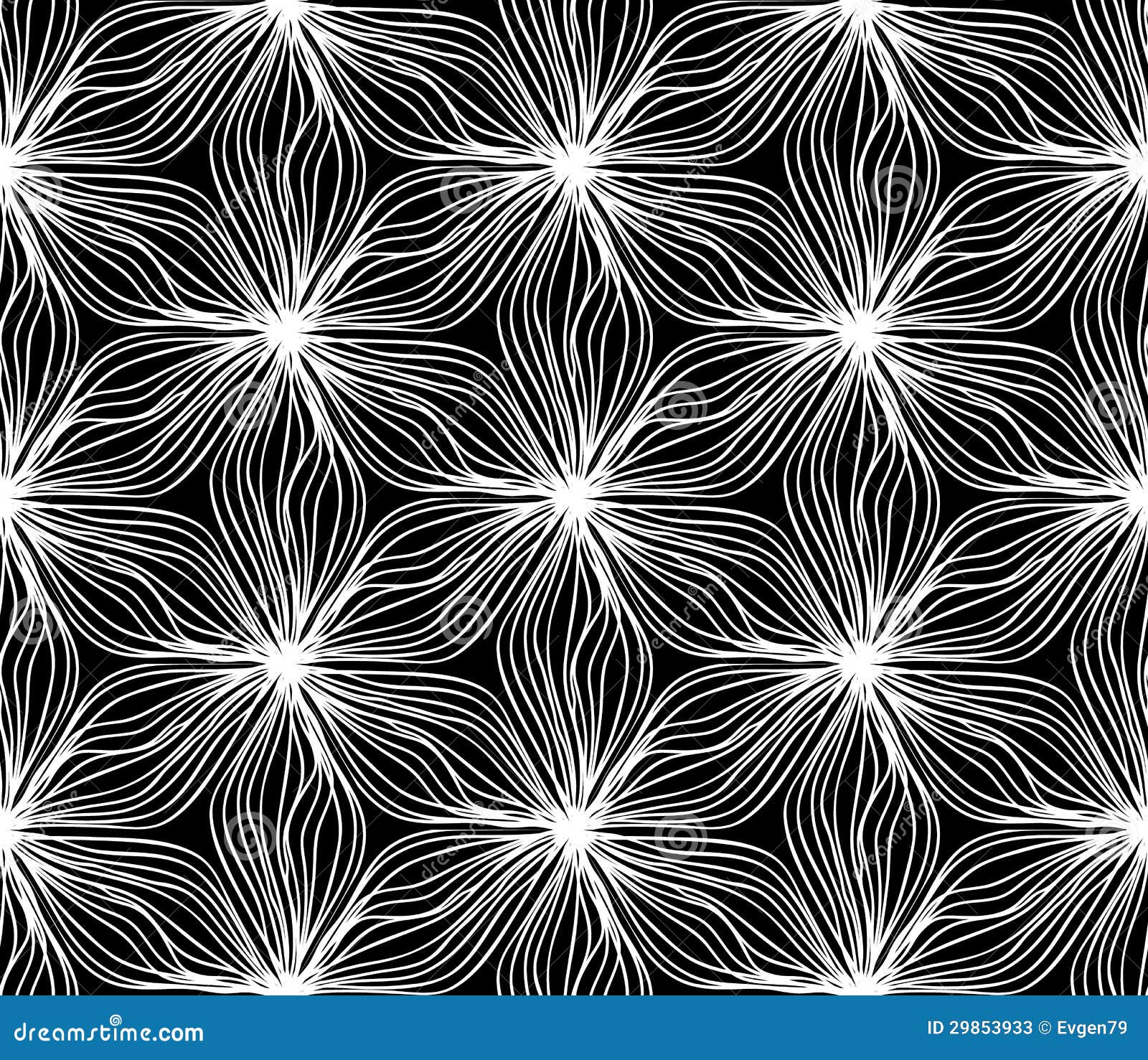 Seamless Monochrome Pattern 9 Stock Vector - Illustration of fashion ...