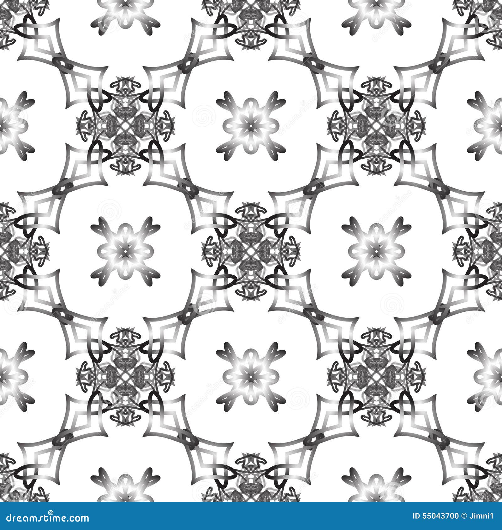 Seamless Monochrome Woven Pattern Stock Illustration - Illustration of ...