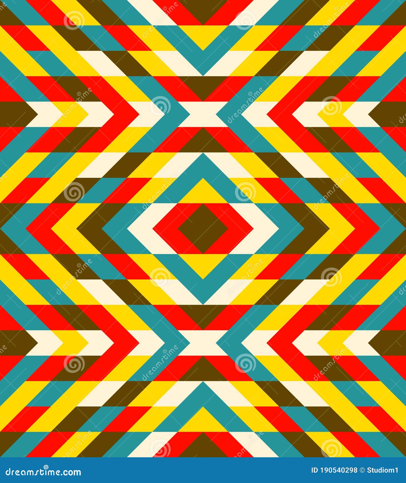 Seamless Mosaic Pattern. Geometric Background Stock Vector ...