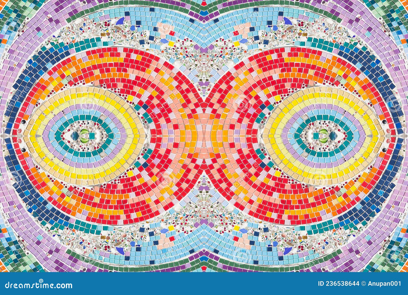 Seamless Mosaic Tiles Pattern, Modern Stylish Texture Stock ...