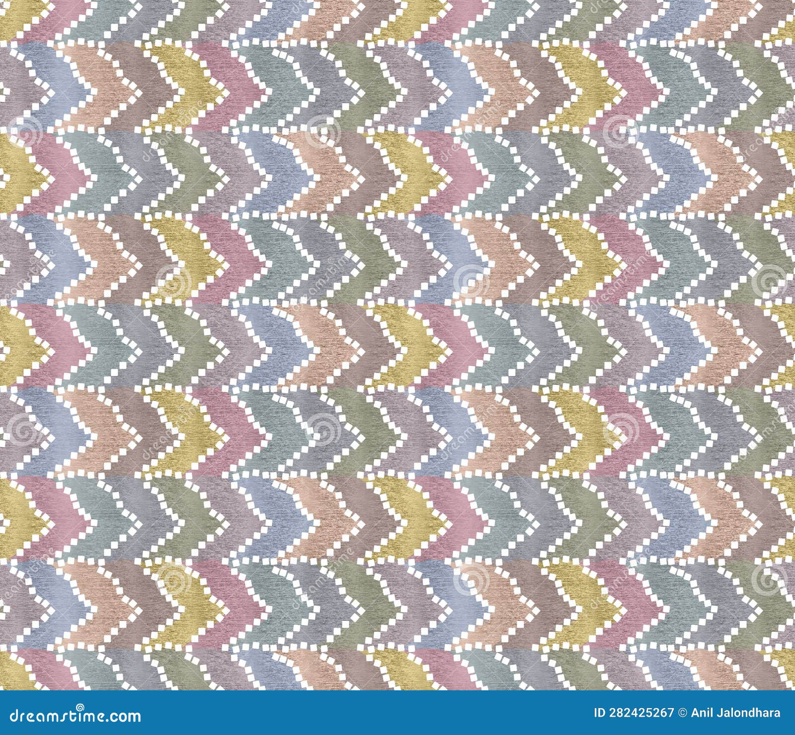 Seamless Multi Colour Bandhani Pattern Stock Illustration ...