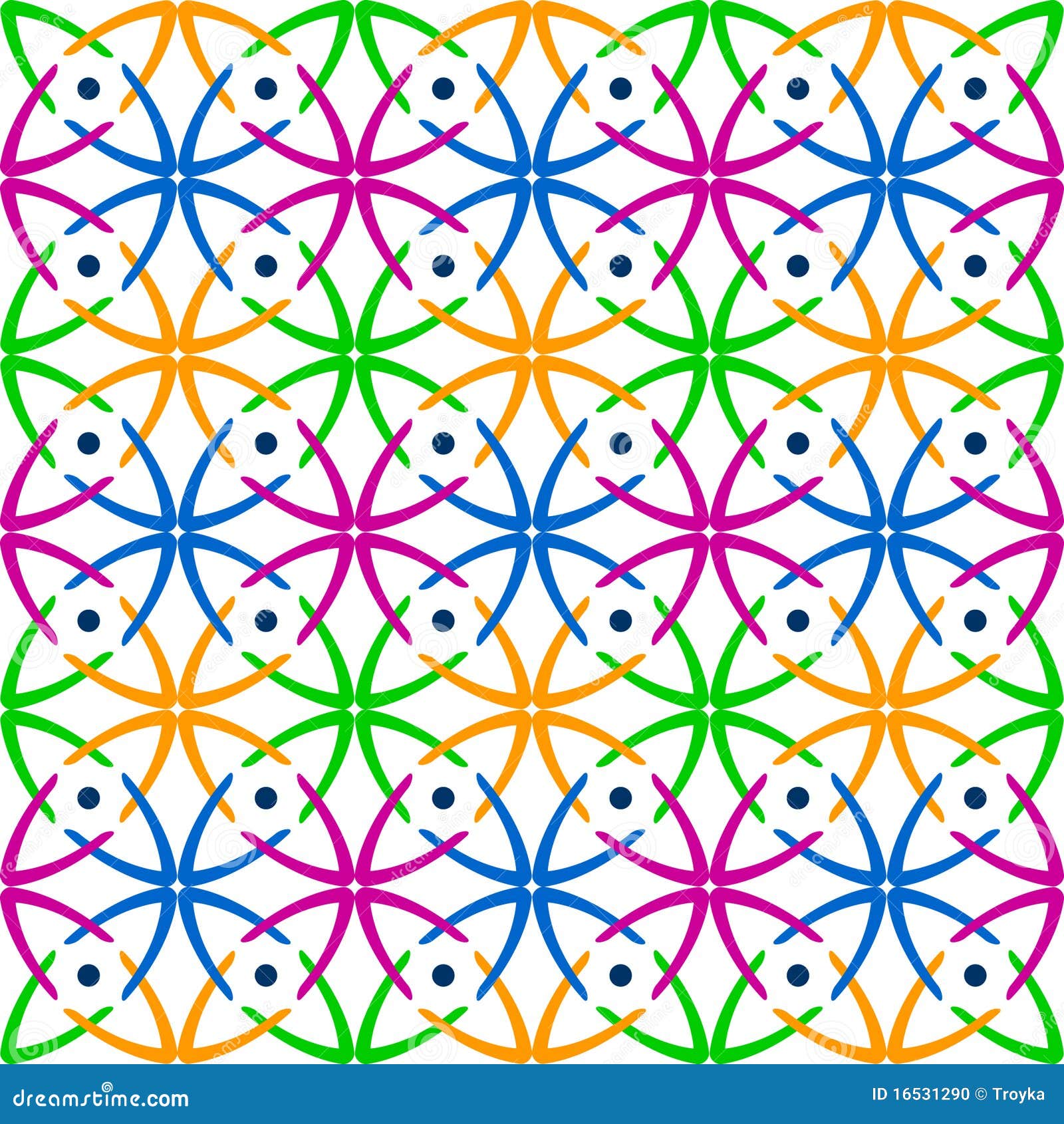 Seamless Multicolor Pattern. Stock Vector - Illustration of stylish ...