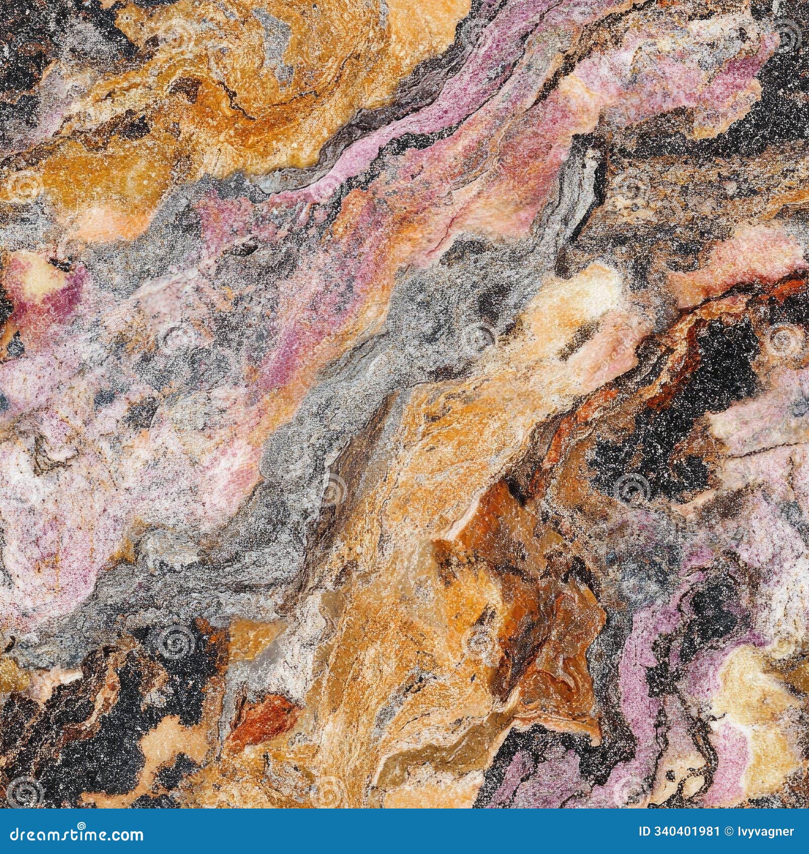 Seamless Multicolored Granite Texture with Vibrant Patterns Stock Image ...