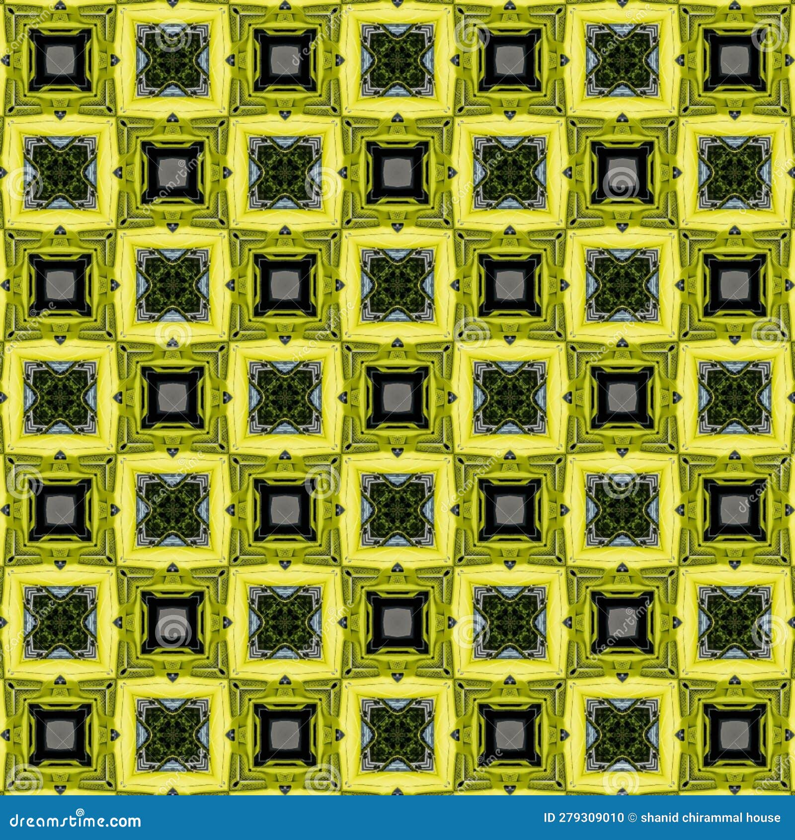 Seamless Multicoloured Creative Pattern Design Printable Model Stock ...