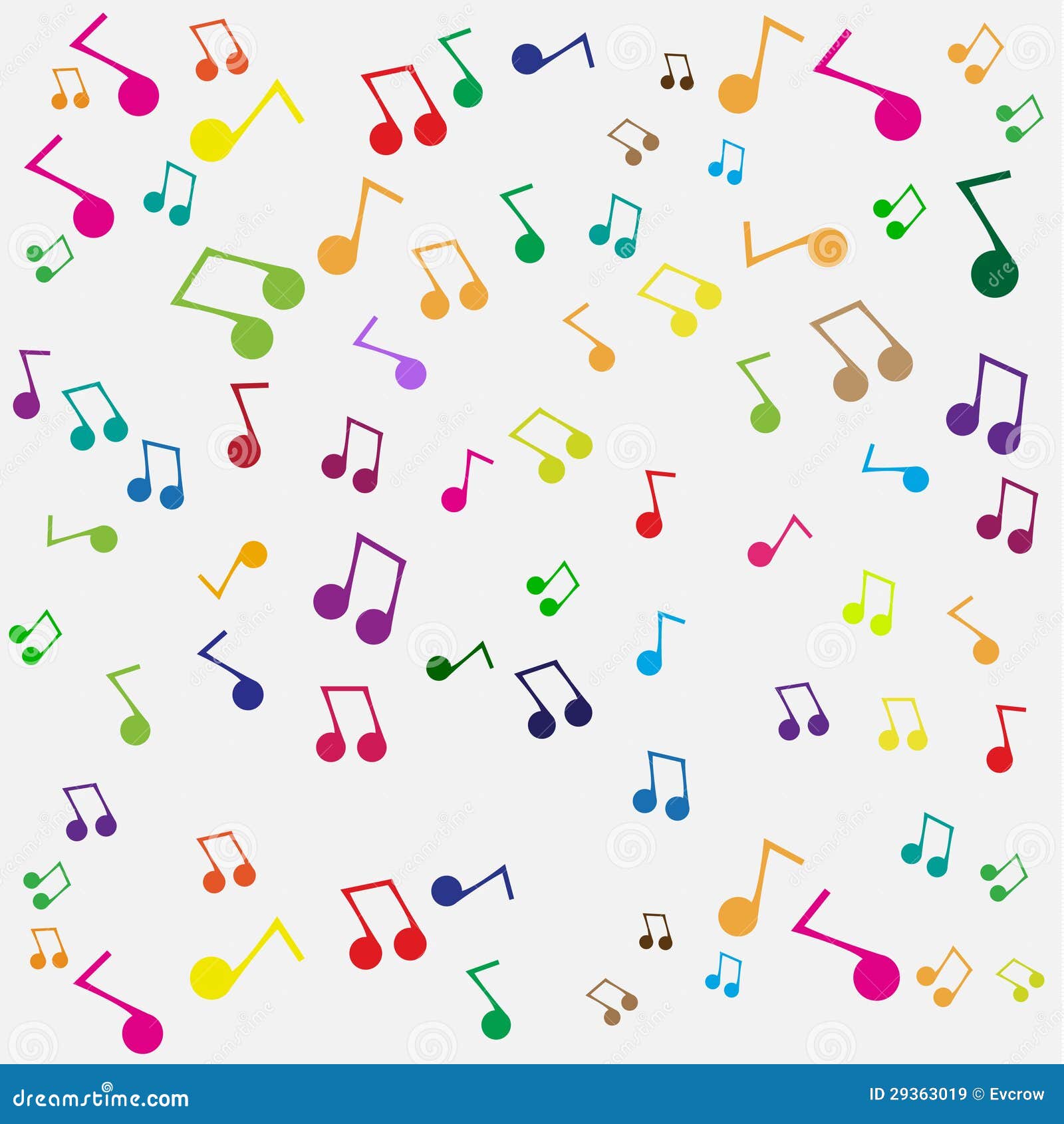 Seamless Music Background With Musical Notes And Grunge Texture ...
