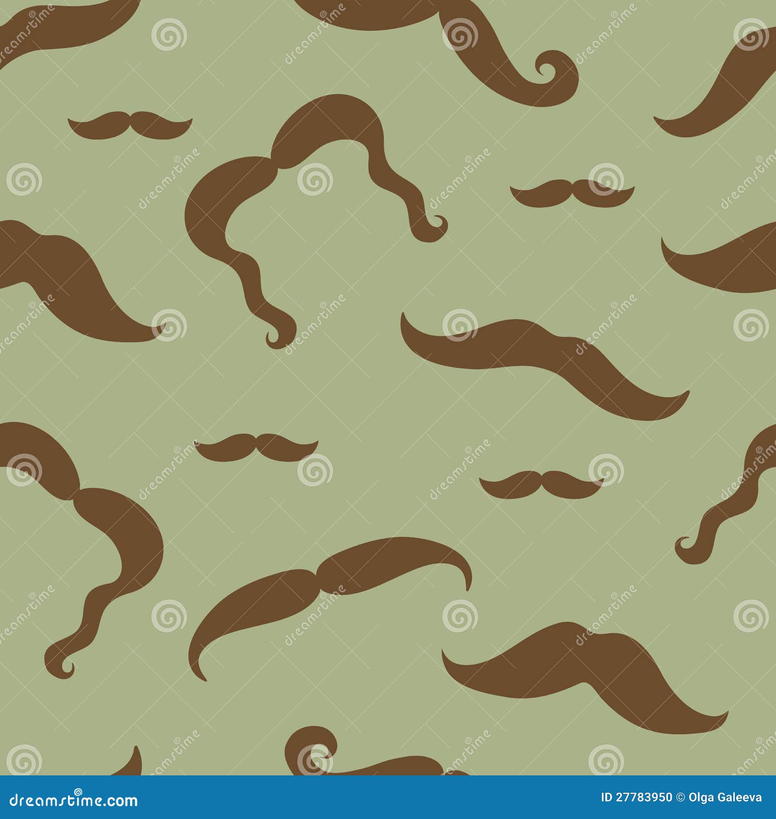 Seamless mustache pattern stock vector. Illustration of background ...