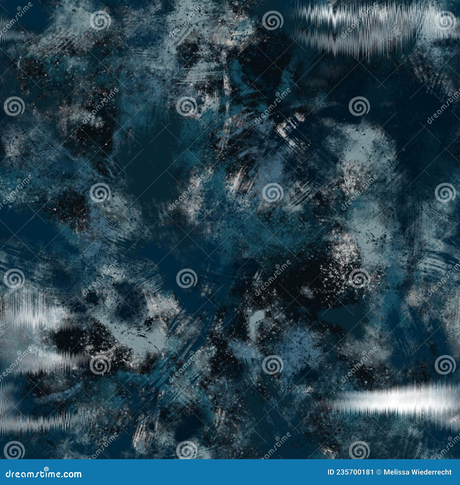 Seamless Navy Blue and White Abstract Grungy Seamless Surface Pattern ...