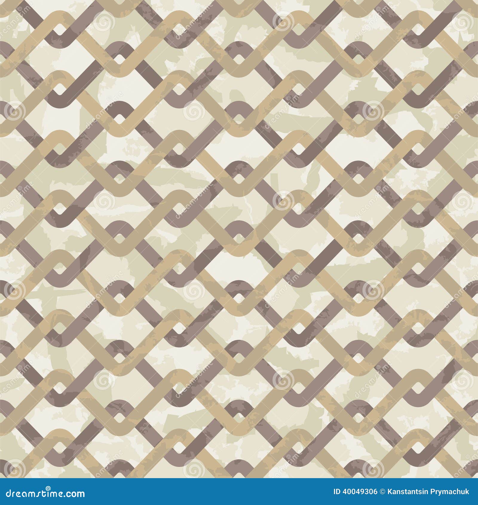 Seamless Netting Pattern Background. Vector Stock Vector - Illustration ...