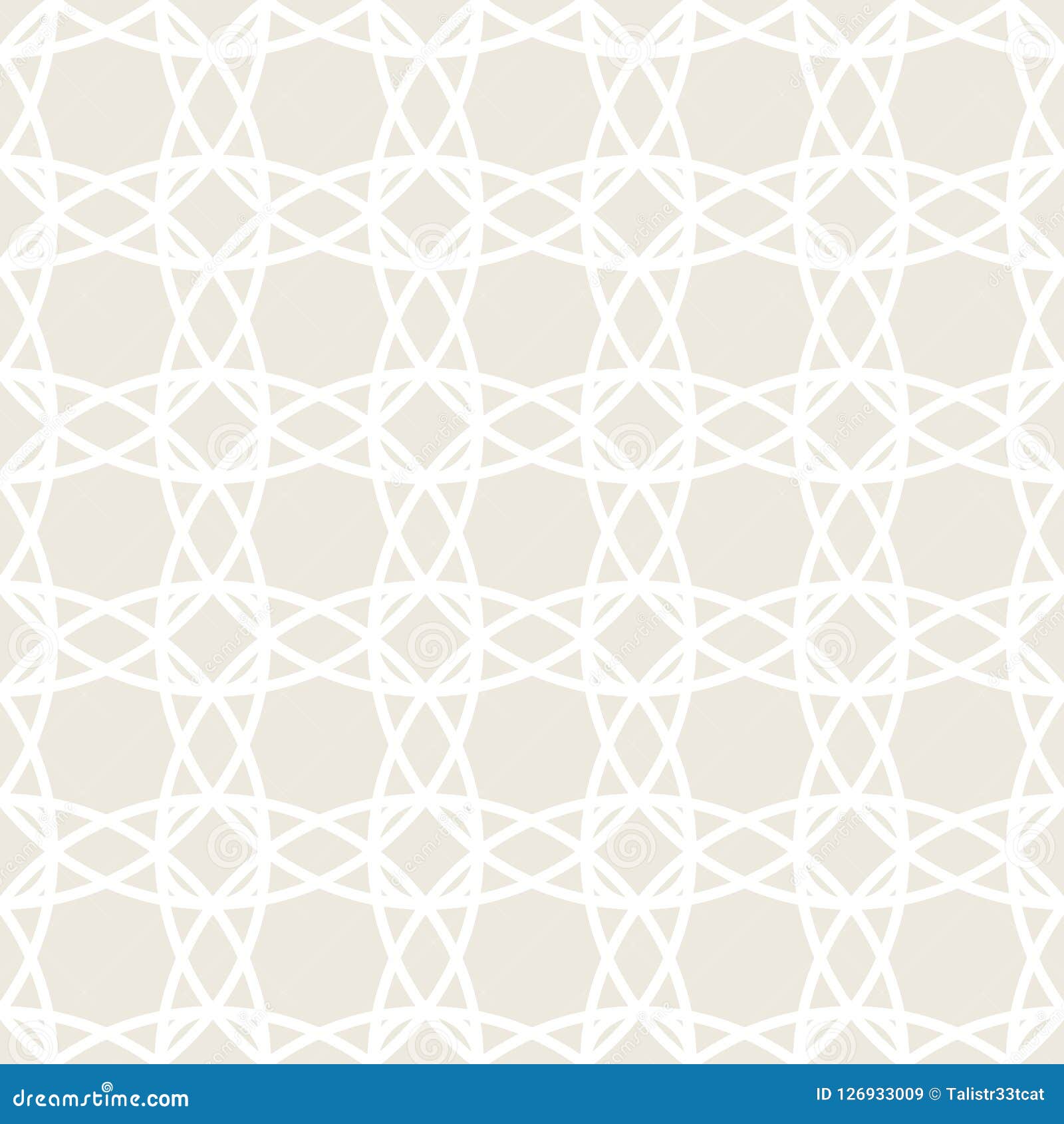 Seamless Neutral Geometrical Pattern Stock Vector - Illustration of ...