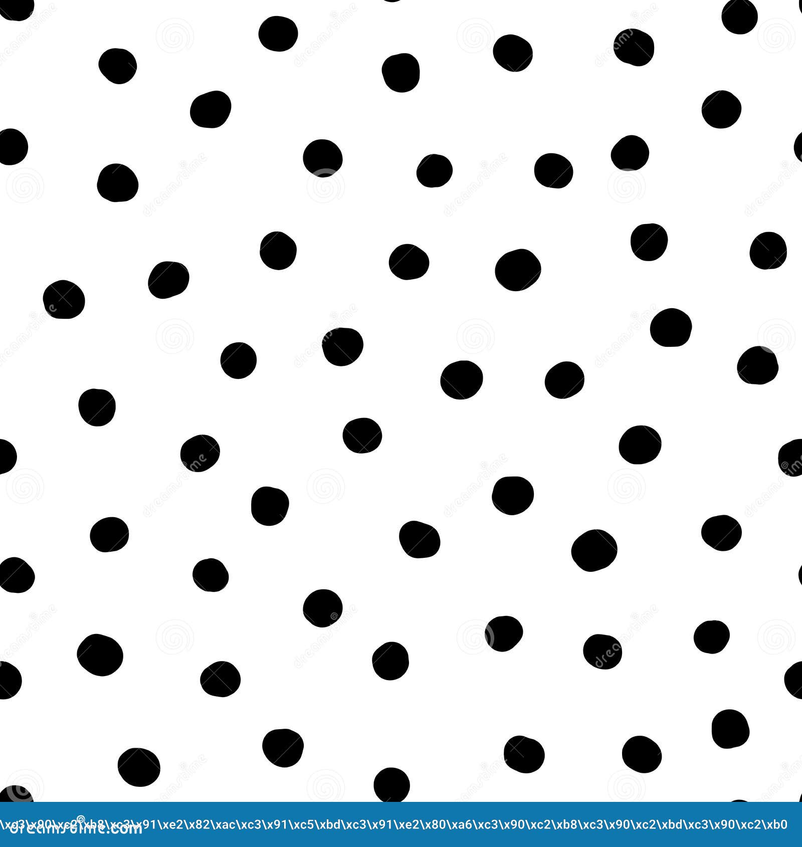 Seamless Neutral Polka Dots Pattern. Abstract Background Stock Vector ...