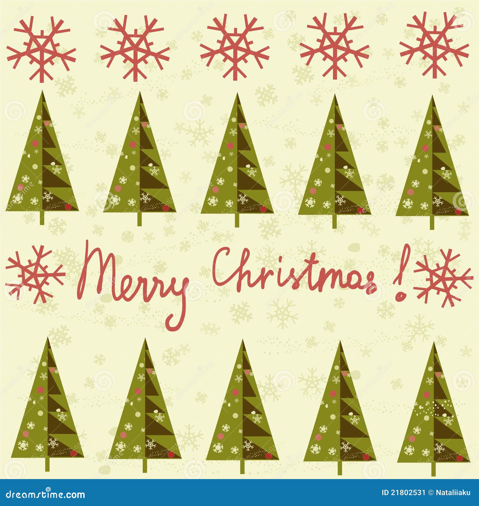 Seamless New-year Pattern in Vector Stock Vector - Illustration of ...