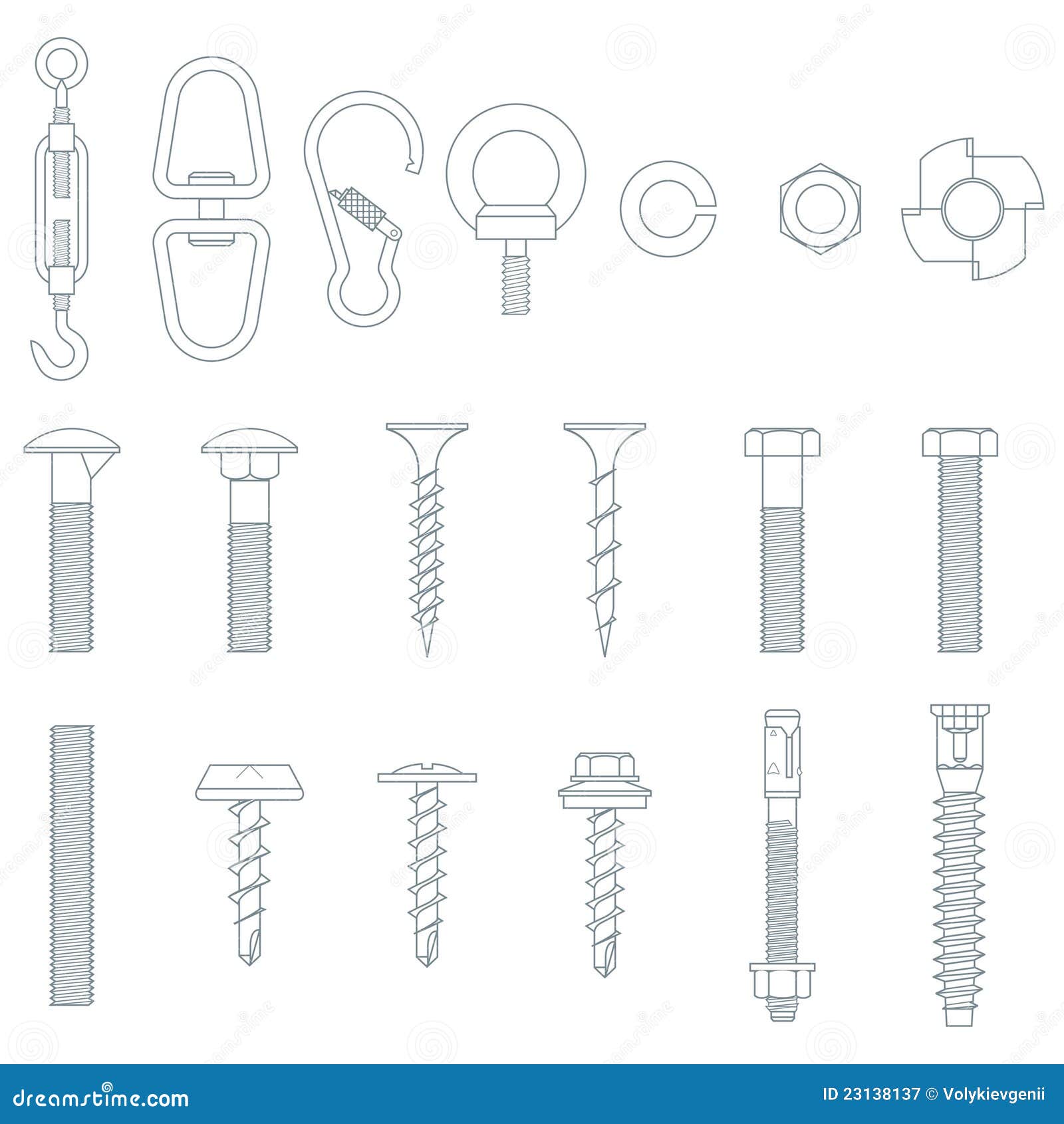 Mechanical Sketch Nuts Bolts Stock Illustrations – 43 Mechanical Sketch ...