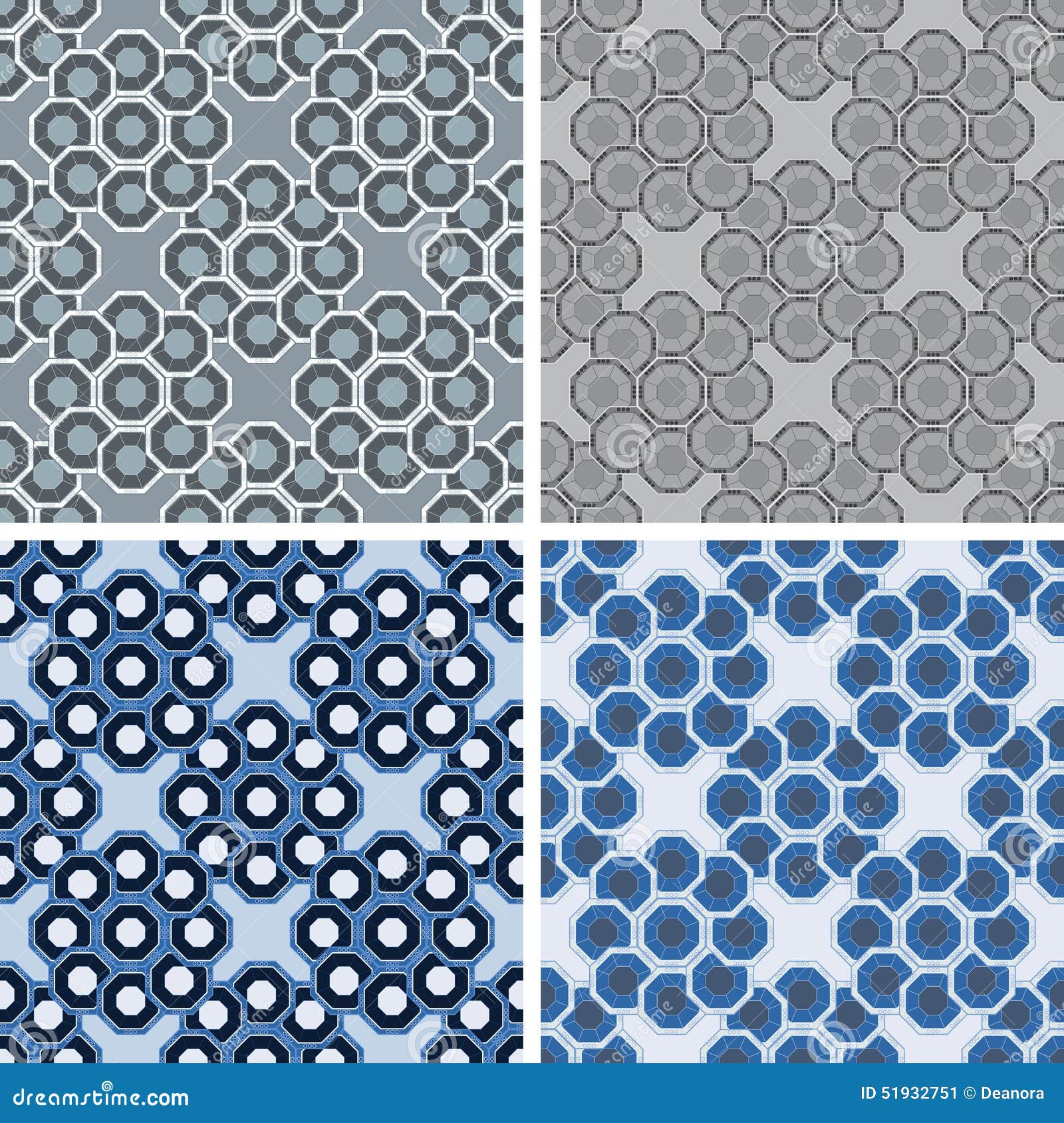 Set Of Colored Octagon Icon Pack. Geometry Octagonal Colorful Eight ...