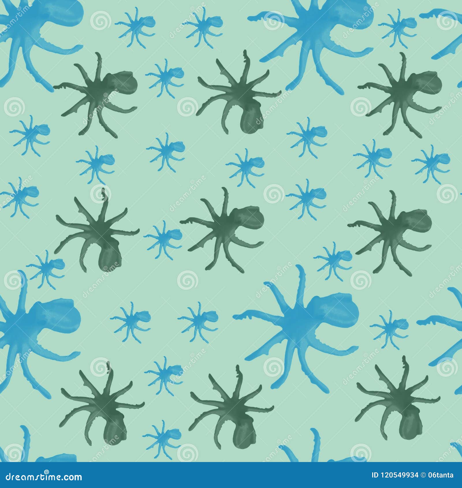 Pale Octopus, Octopus Pallidus From The Southwest Pacific In Side View ...