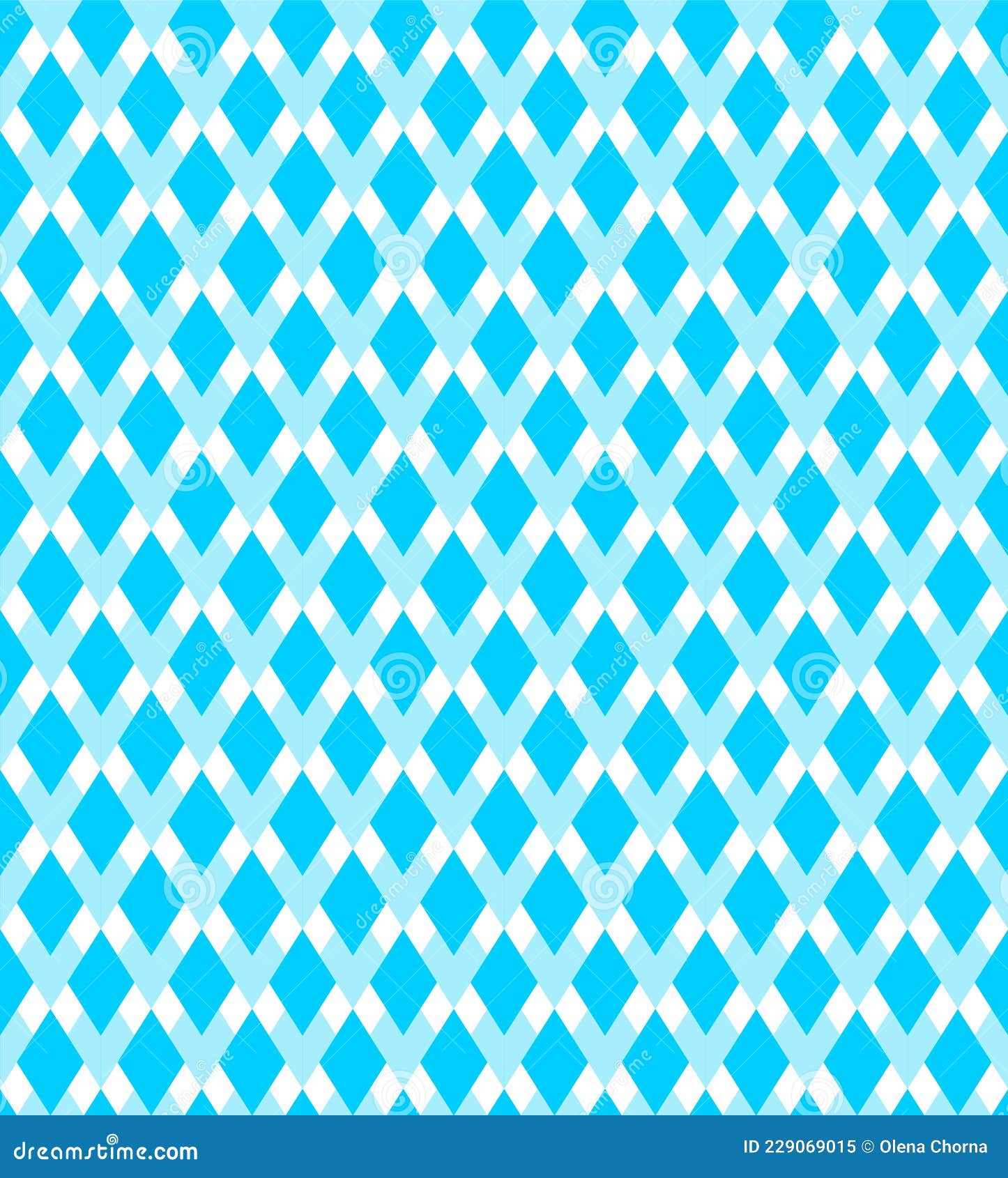 Seamless Oktoberfest and Bavarian Blue Geometric Background. Pattern on ...