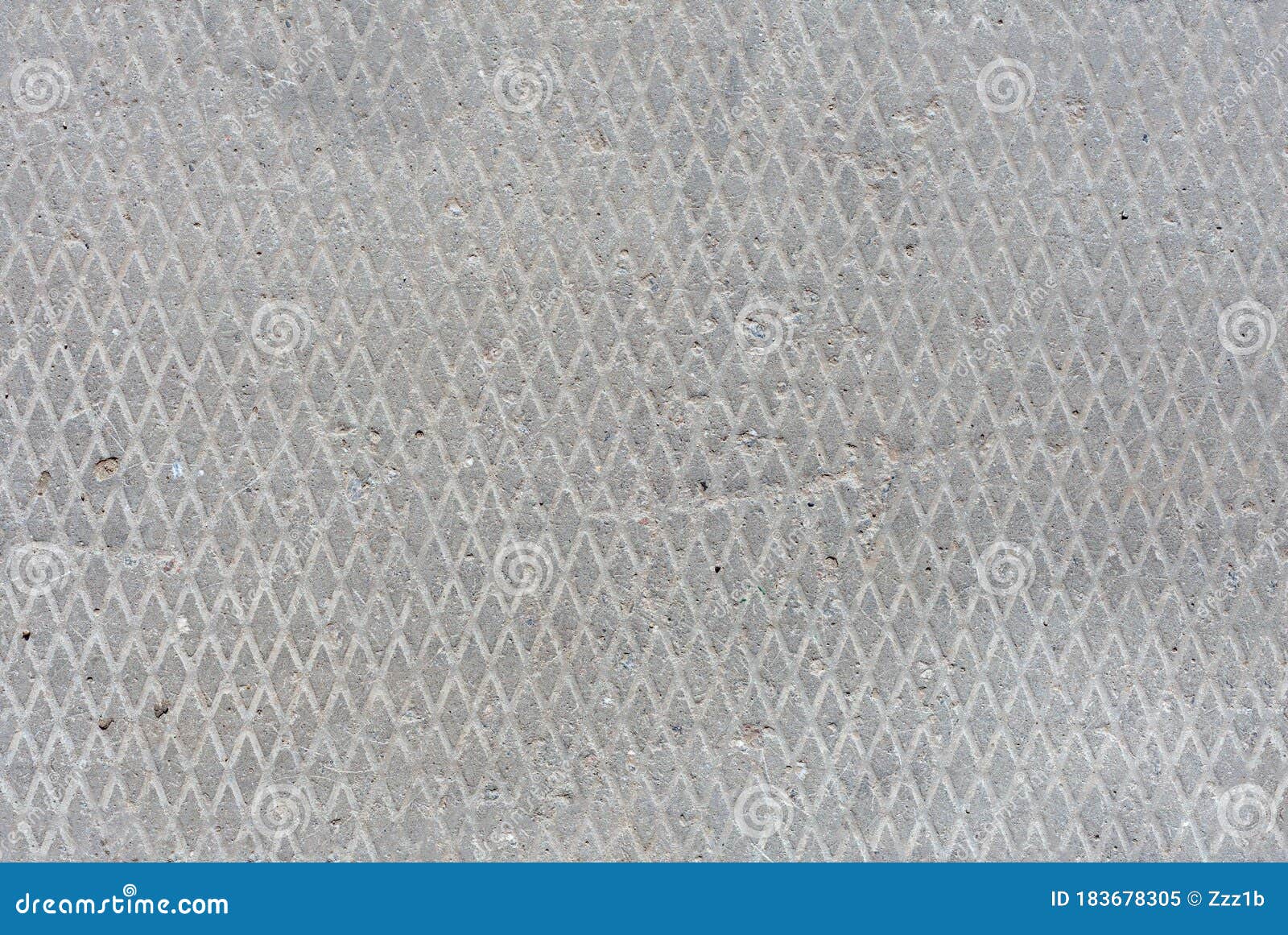 Seamless Old Flat Concrete Texture with Diamond Pattern and Signs of ...