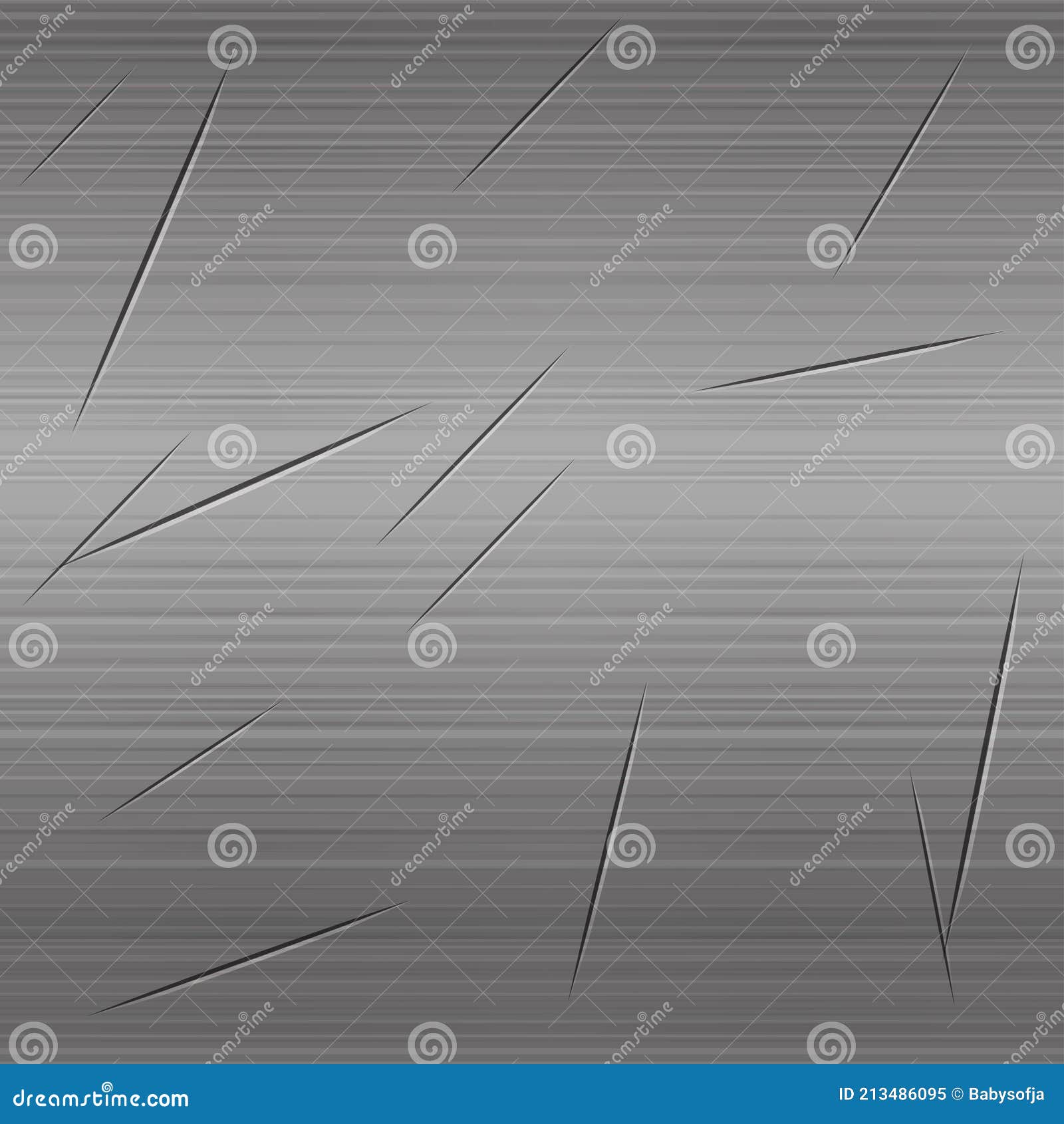 Seamless Old Metal or Iron Textured Gray Background. Stock Vector ...