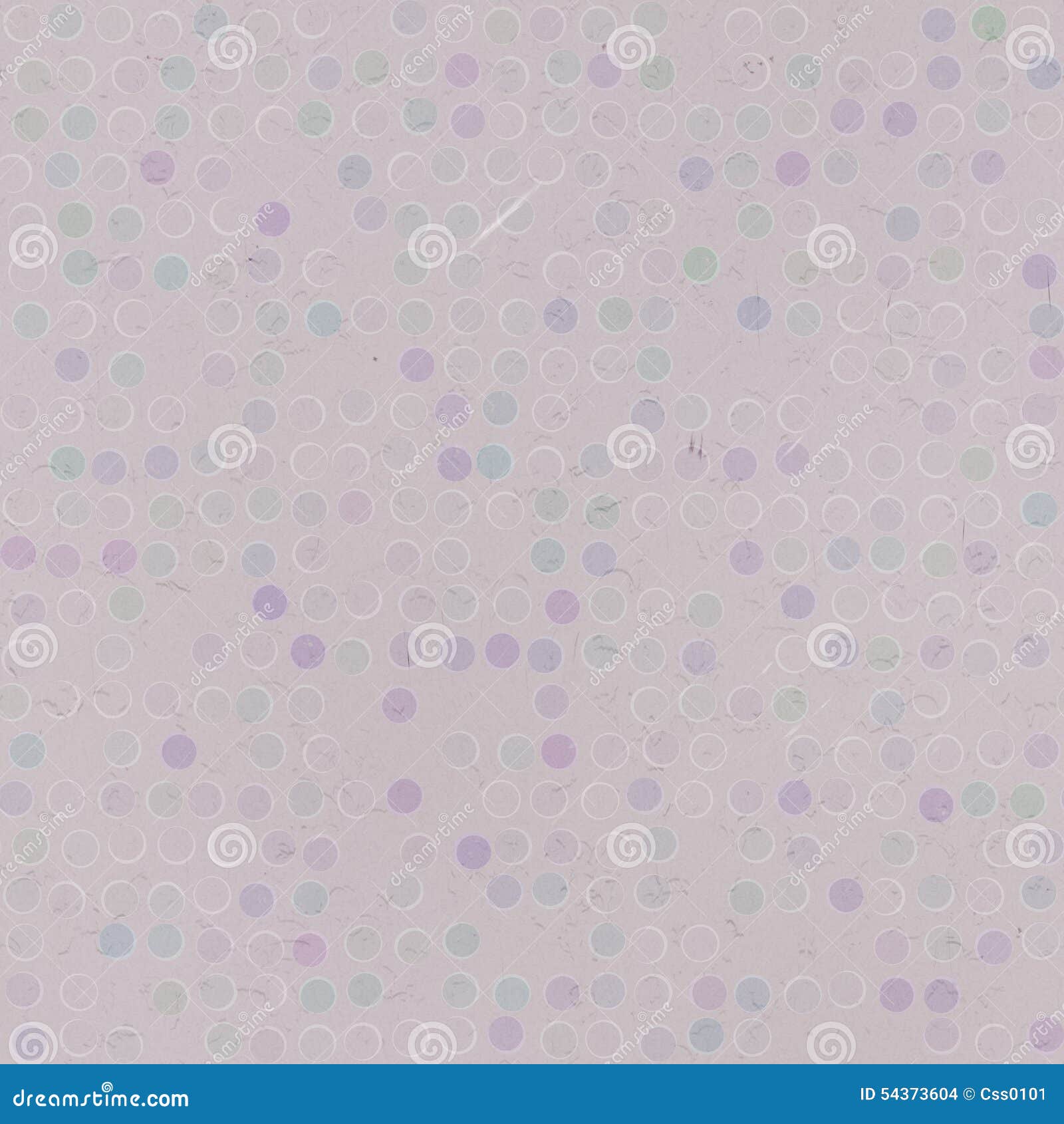 Seamless Old Paper Texture with Colorful Polka Dots Stock Illustration ...