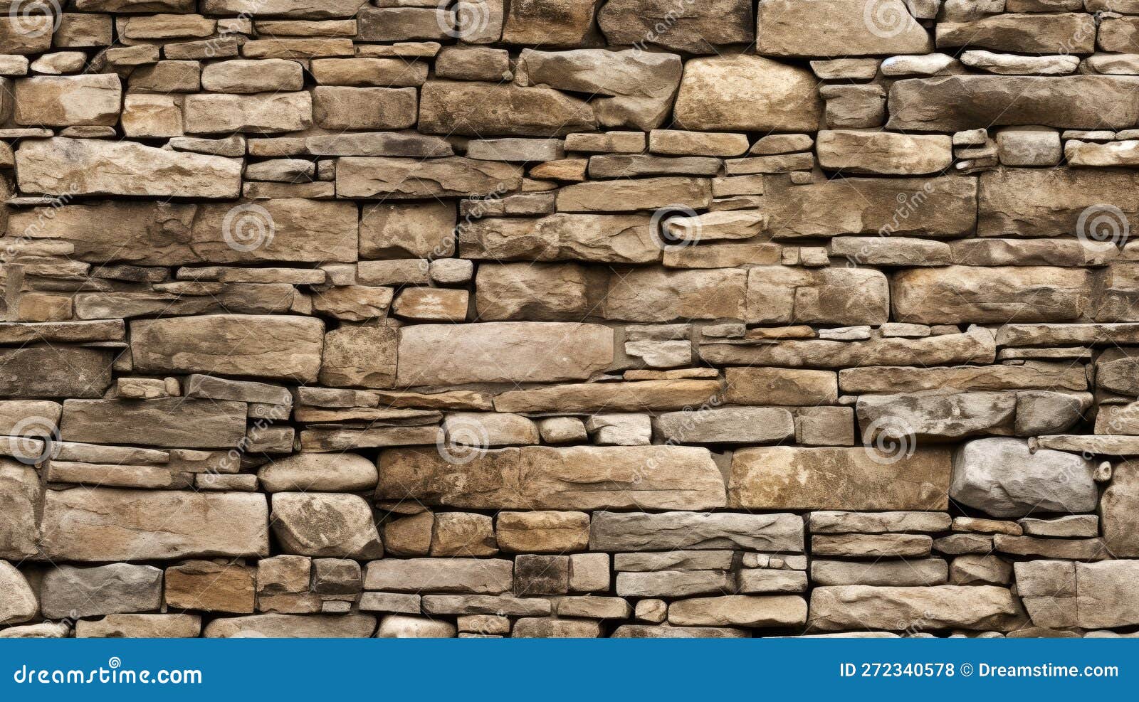 Seamless Old Stone Wall Pattern Background Stock Illustration ...
