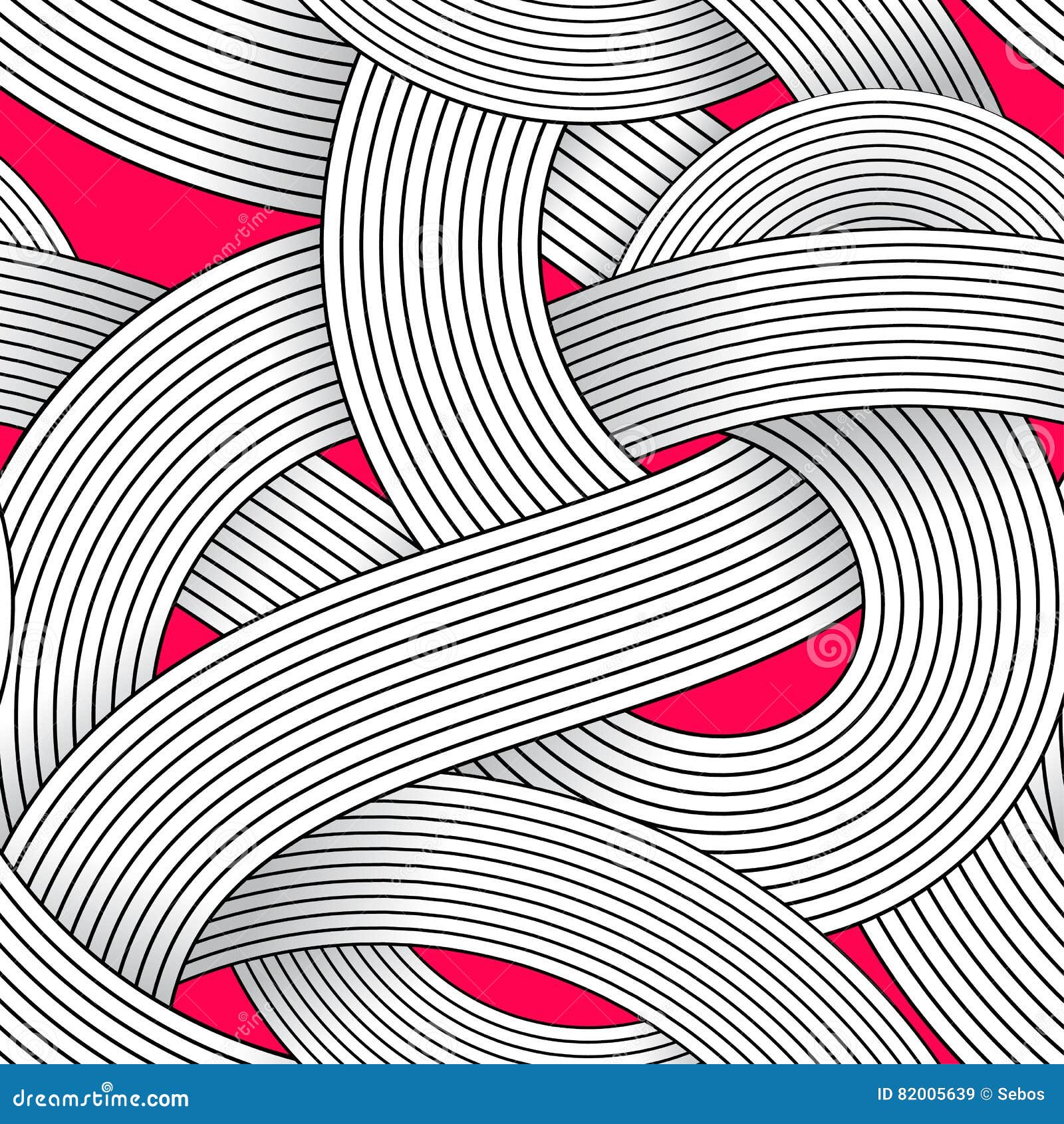 Pattern Striped Tiger Or Zebra Skin Print Background, Long Banner ...