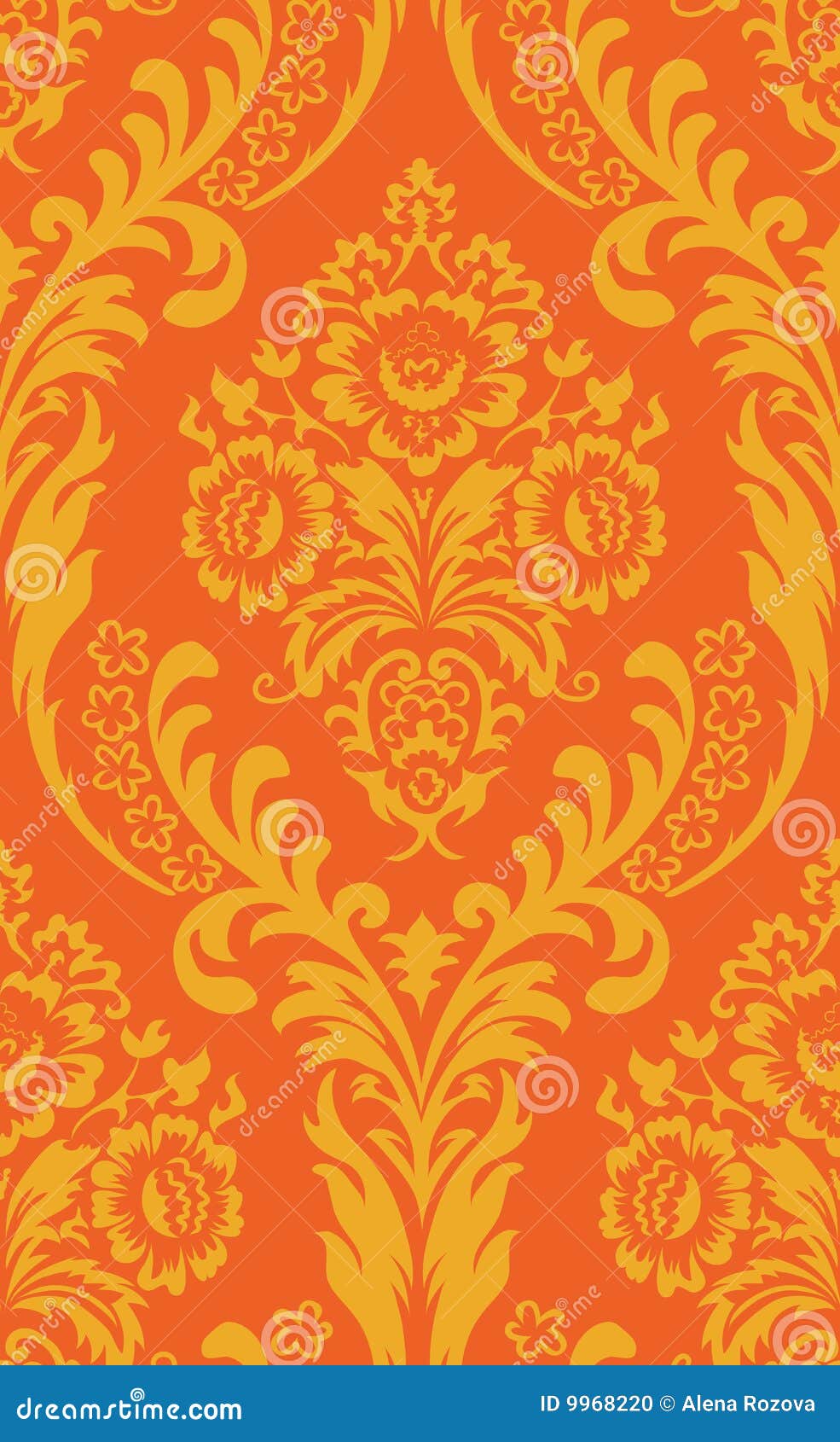 Seamless orange background stock illustration. Illustration of ...