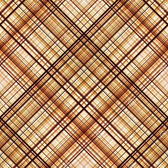 Seamless Orange Grid Pattern Background. Stock Illustration ...