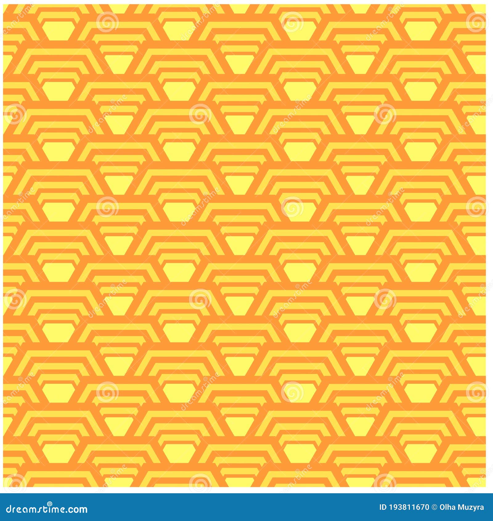 Seamless Orange Sun Pattern Heads of Egyptian Pharaohs or Egyptian ...