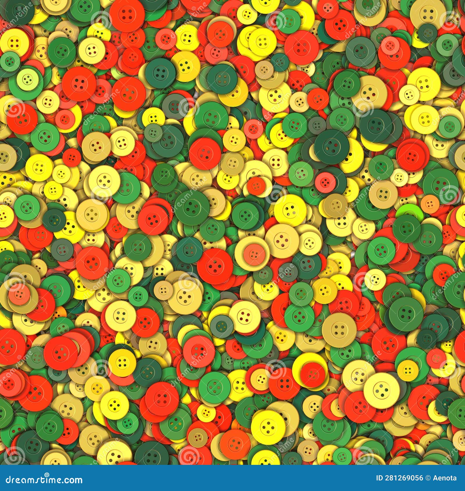 Seamless Orbicular Buttons Pattern Stock Photo | CartoonDealer.com ...