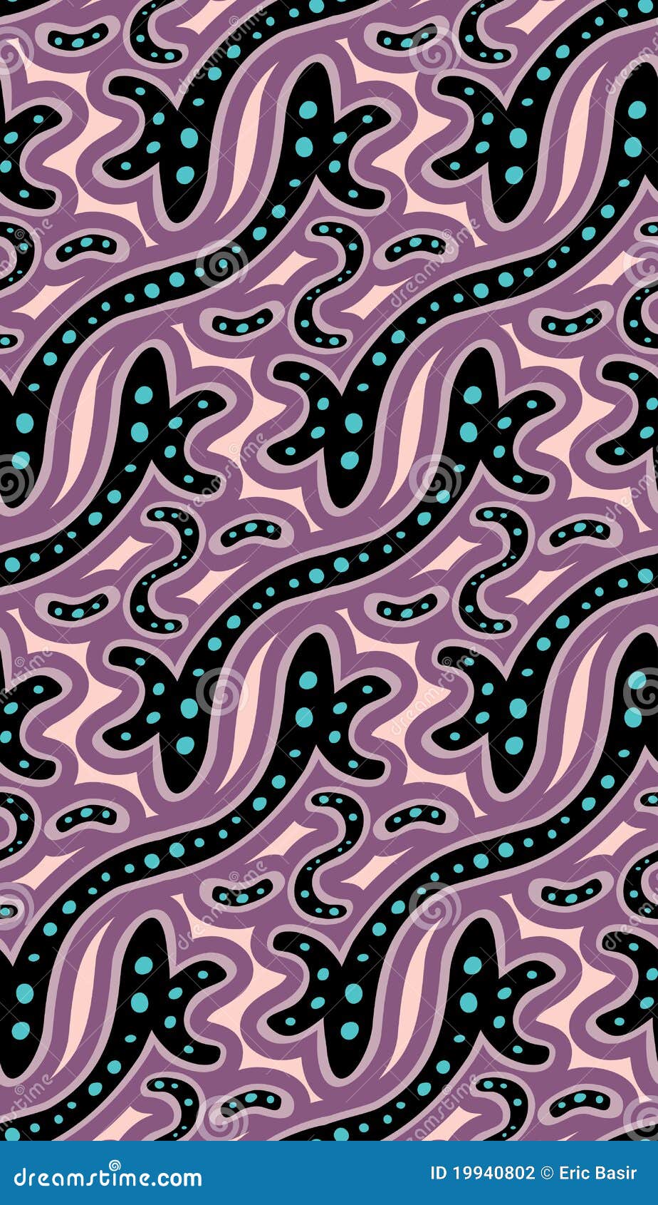 Seamless Organic Pattern stock vector. Illustration of repeating - 19940802