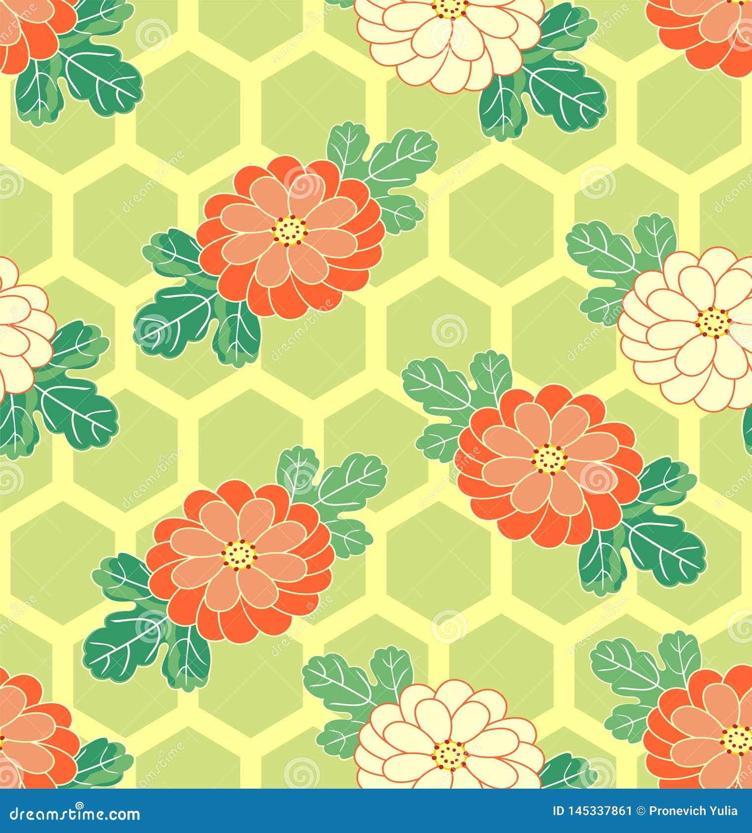 Seamless Asian Square Tiles Pattern Background Stock Photography ...