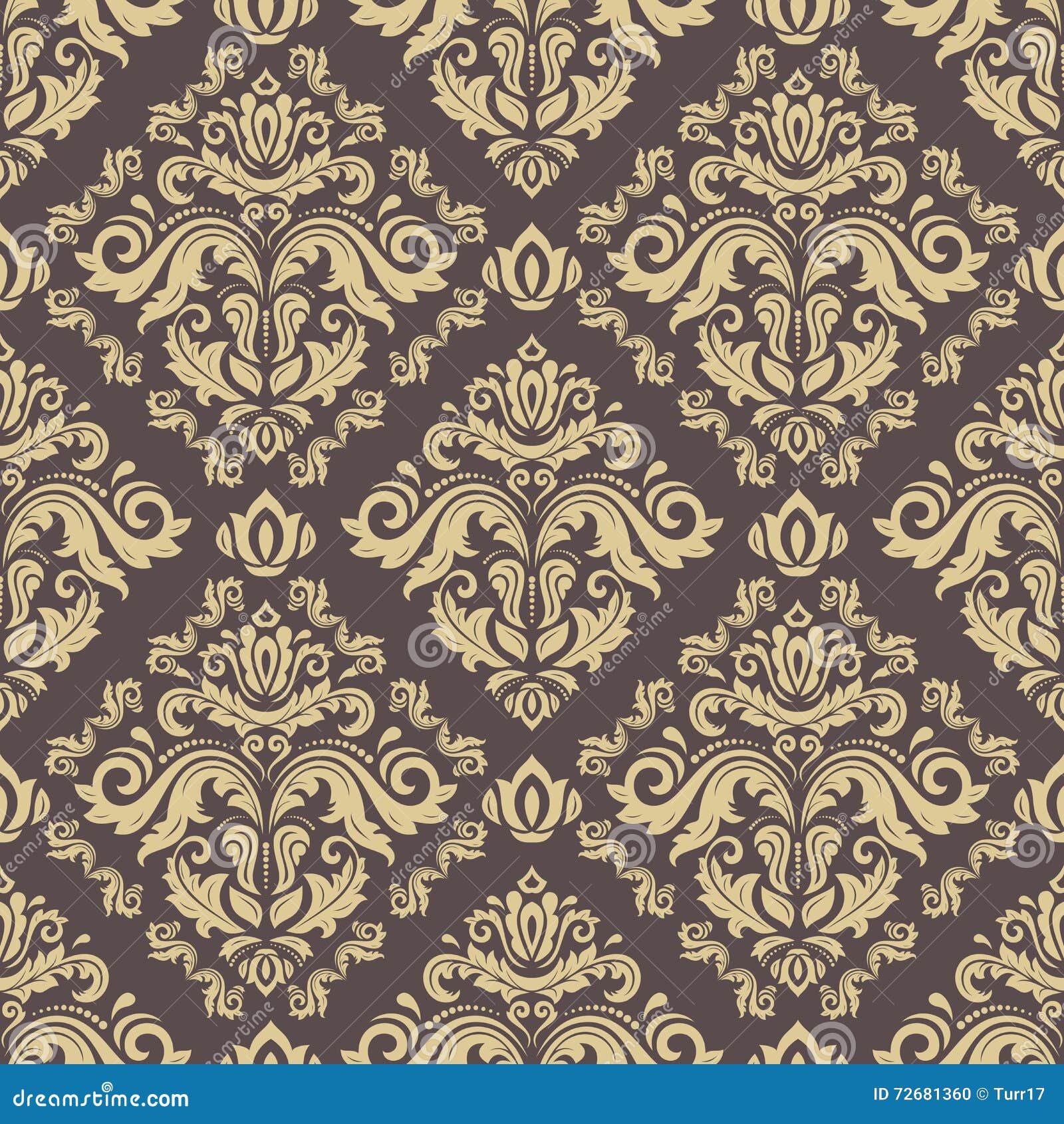 Seamless Oriental Background Stock Illustration - Illustration of ...