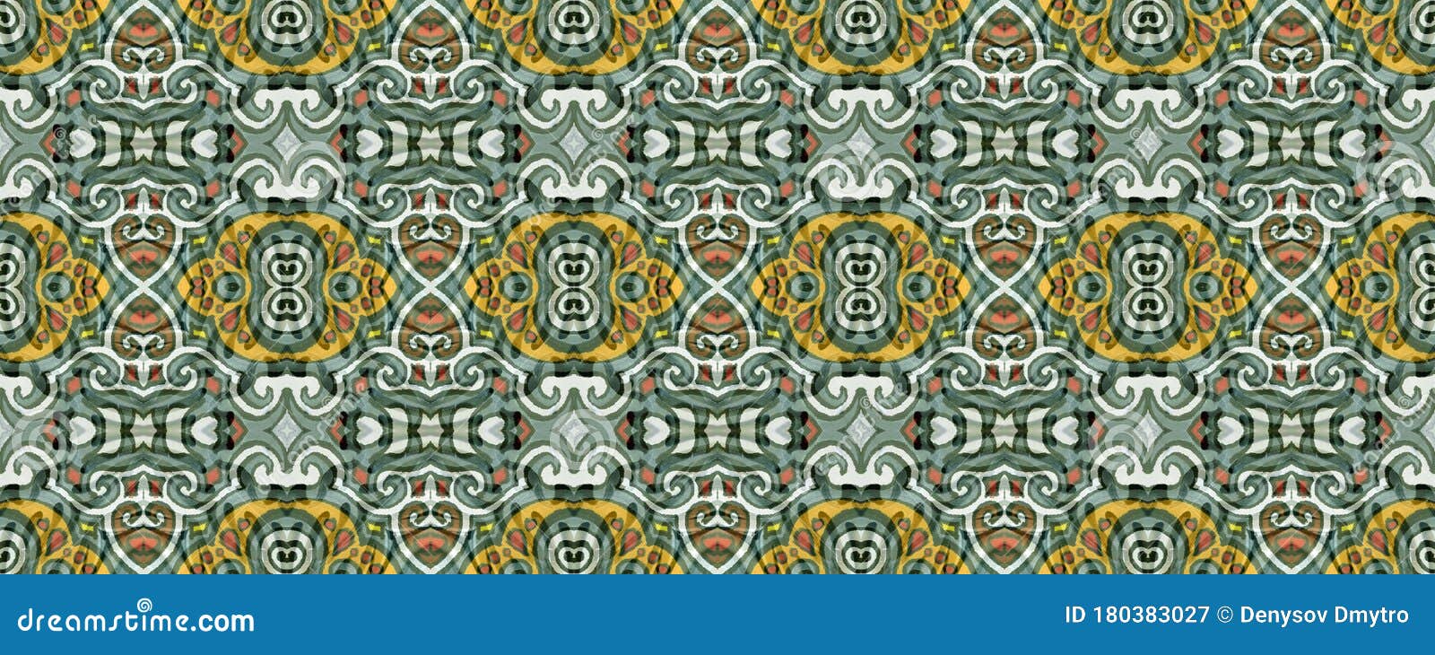 Seamless Ornament. Ethnic Pattern. Medieval Style. Vintage Ornament ...