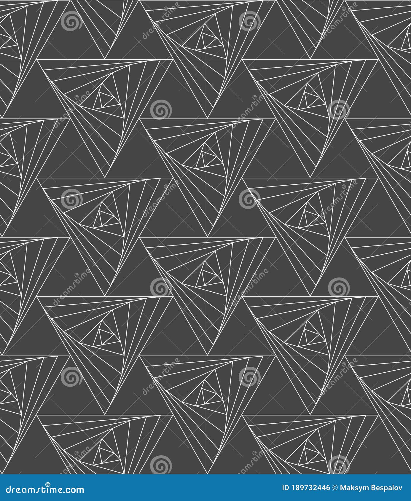 Repeat Creative Graphic Curved Swatch Pattern. Continuous East Vector ...