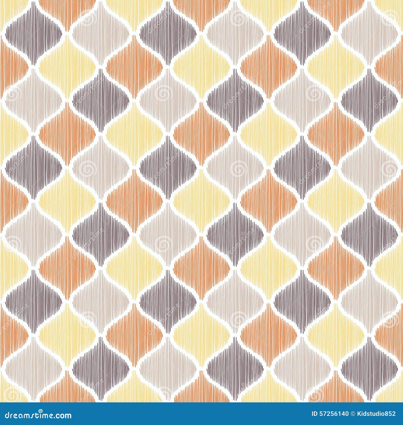 Seamless Ornament Mesh Geometric Pattern Stock Vector - Illustration of ...