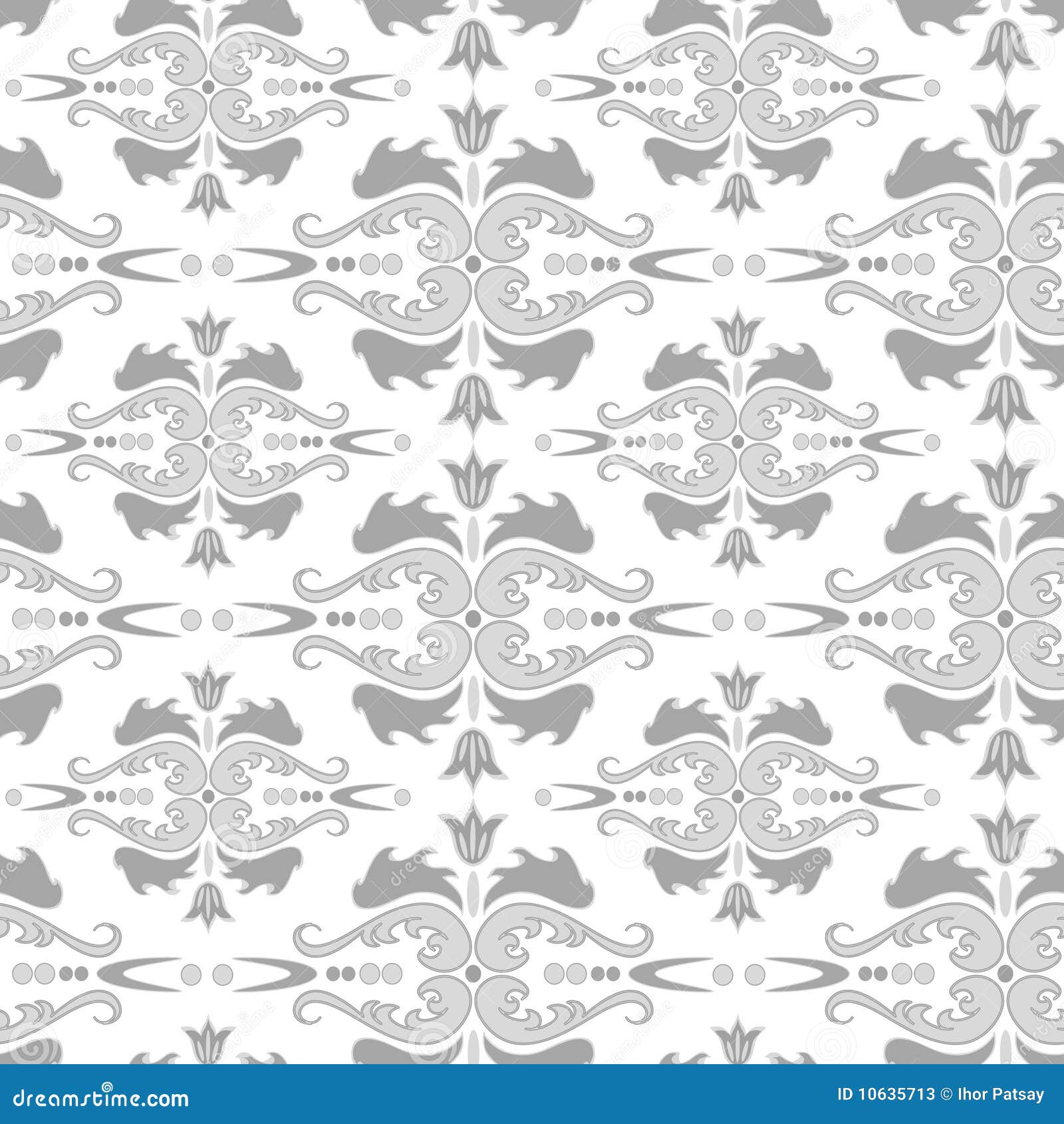 Seamless ornament pattern stock vector. Illustration of drawing - 10635713